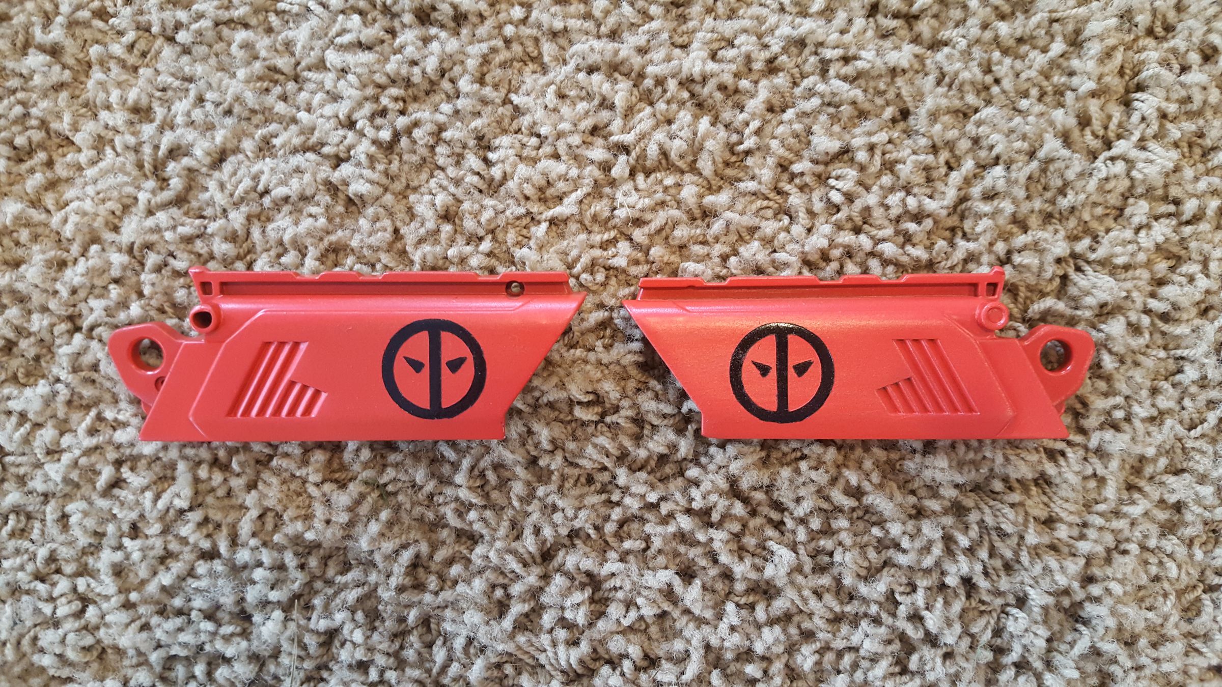 Deadpool Dual Wield Nerf Pistols Nerf Modification : 8 Steps (with ...