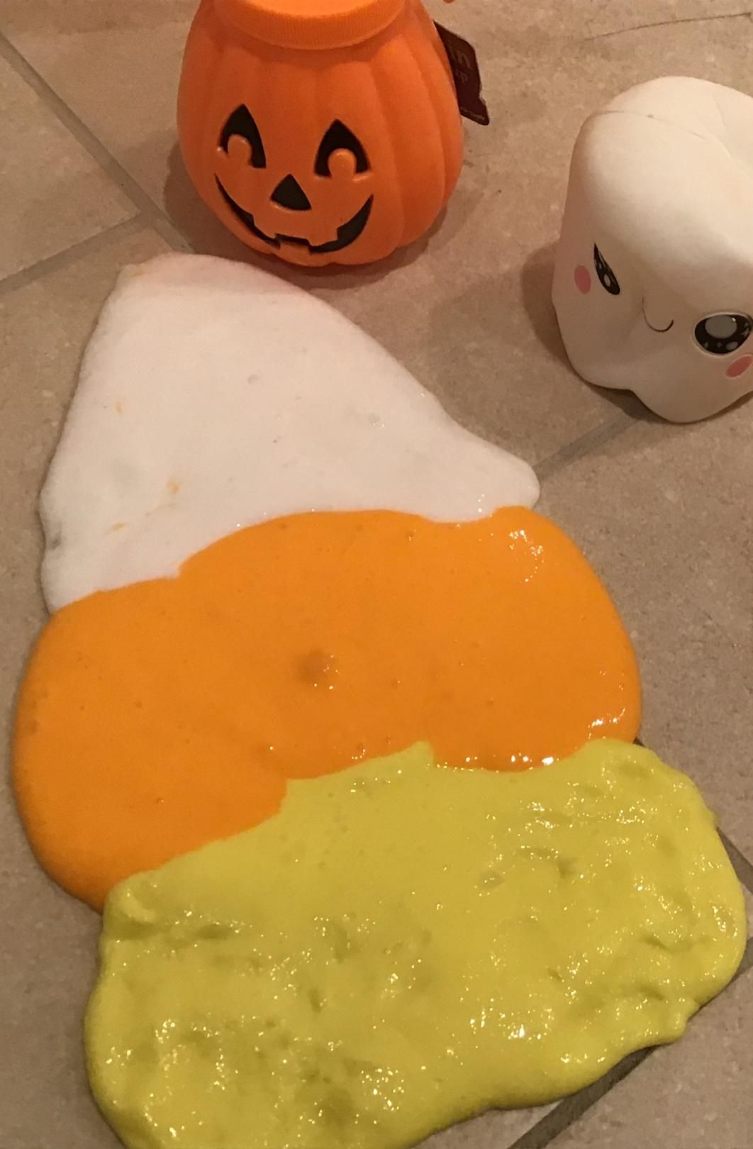 Candy Corn Slime! : 7 Steps - Instructables