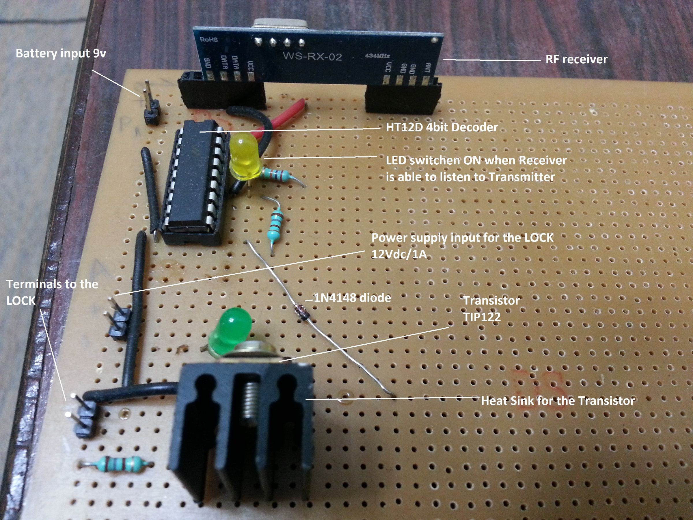 Control Access to Your LOCK Remotely Using Arduino, SensorMonkey and RF ...