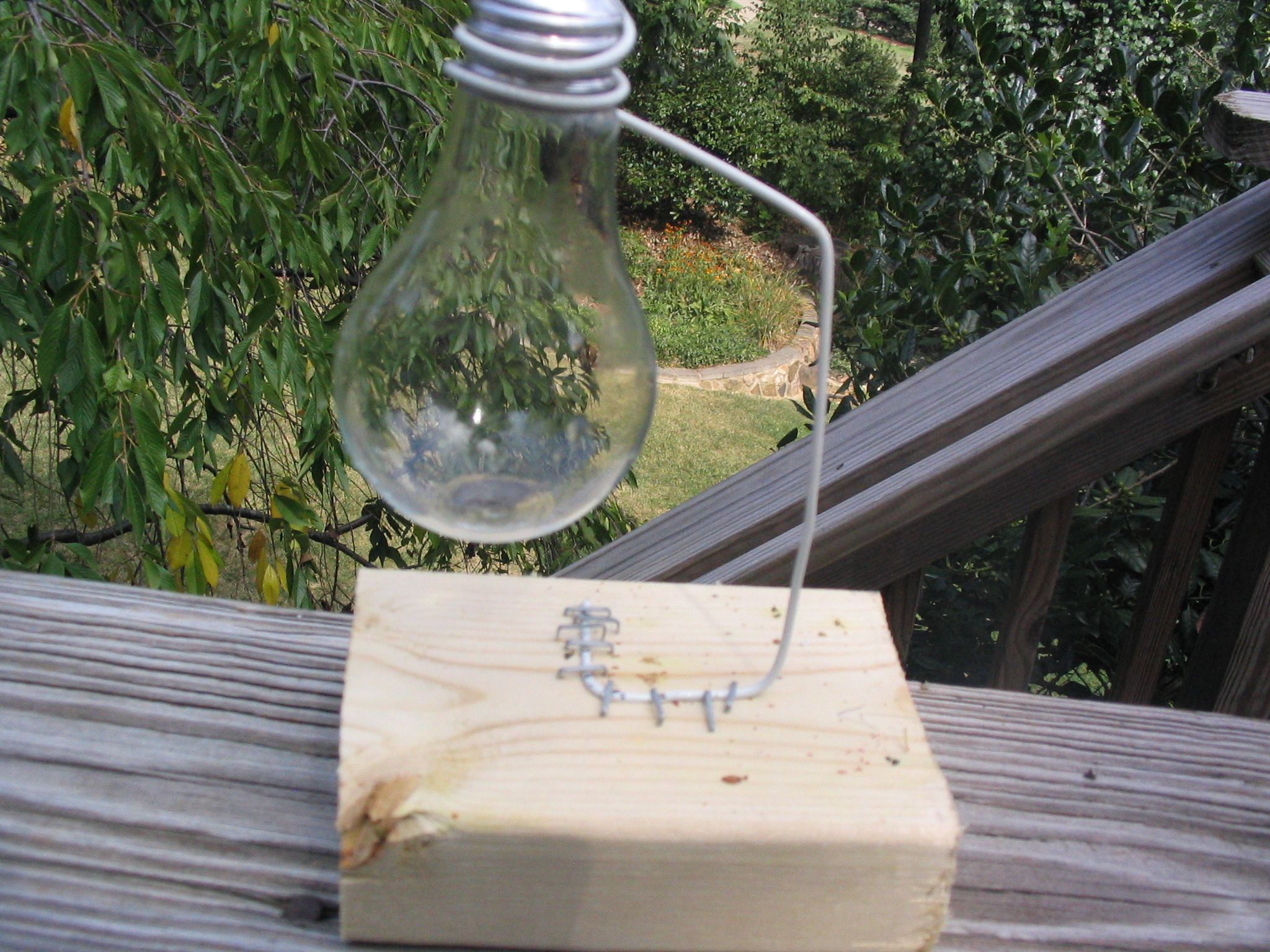 How to Hollow Out a Lightbulb and Make a Stand for It : 5 Steps ...