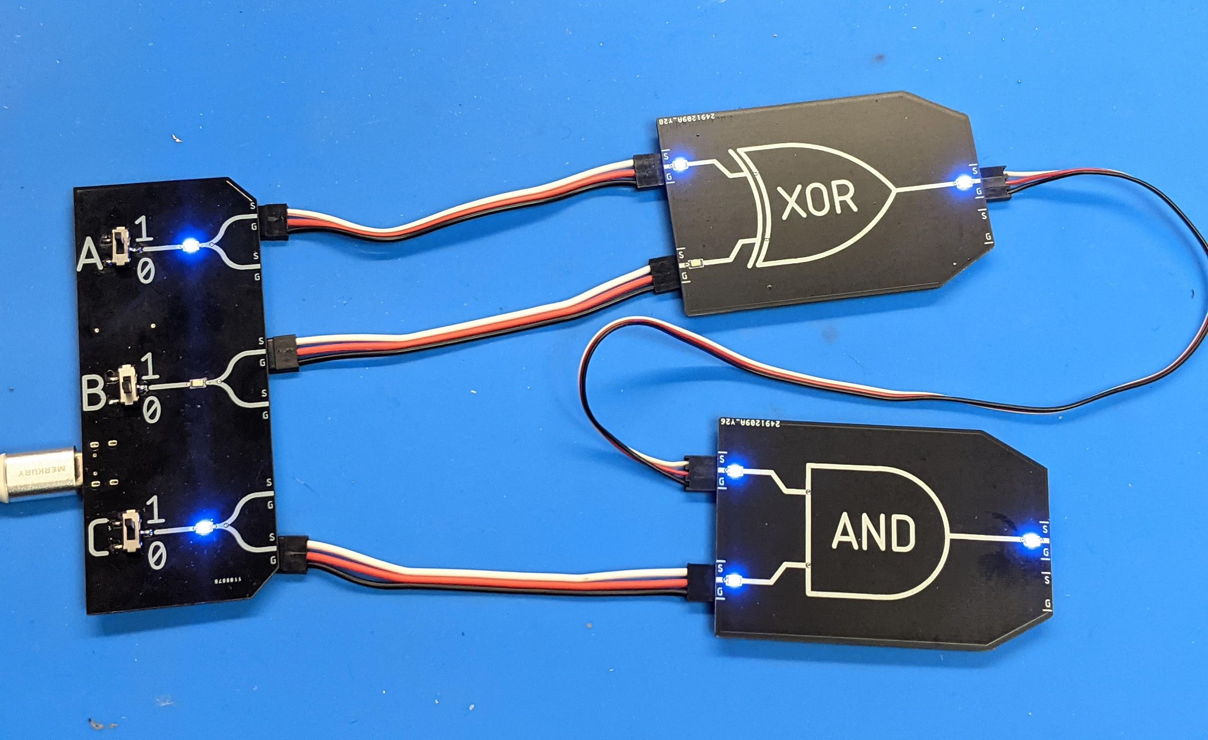 Logic Gates Demonstration Kit : 5 Steps (with Pictures) - Instructables