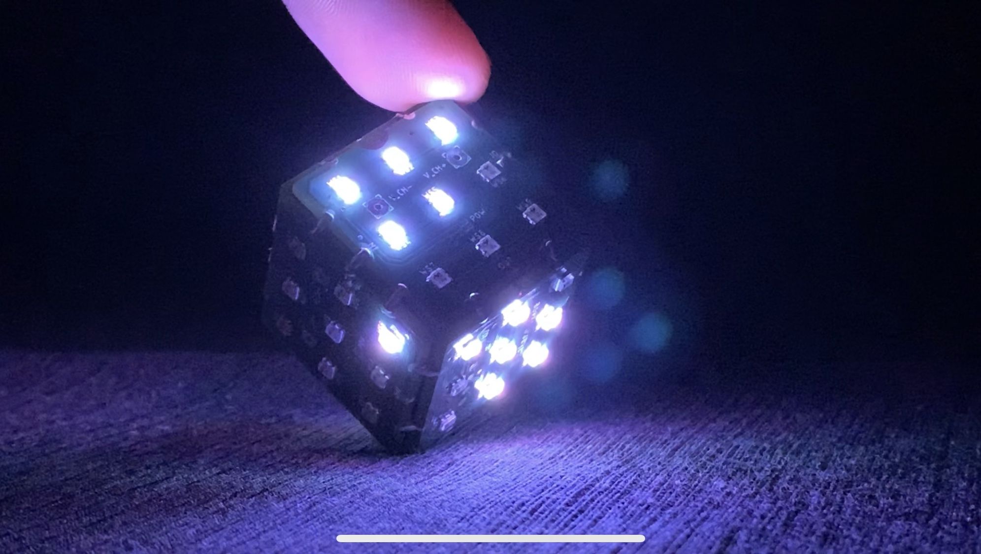 Six Sided PCB LED Dice With WIFI & Gyroscope - PIKOCUBE : 7 Steps (with ...