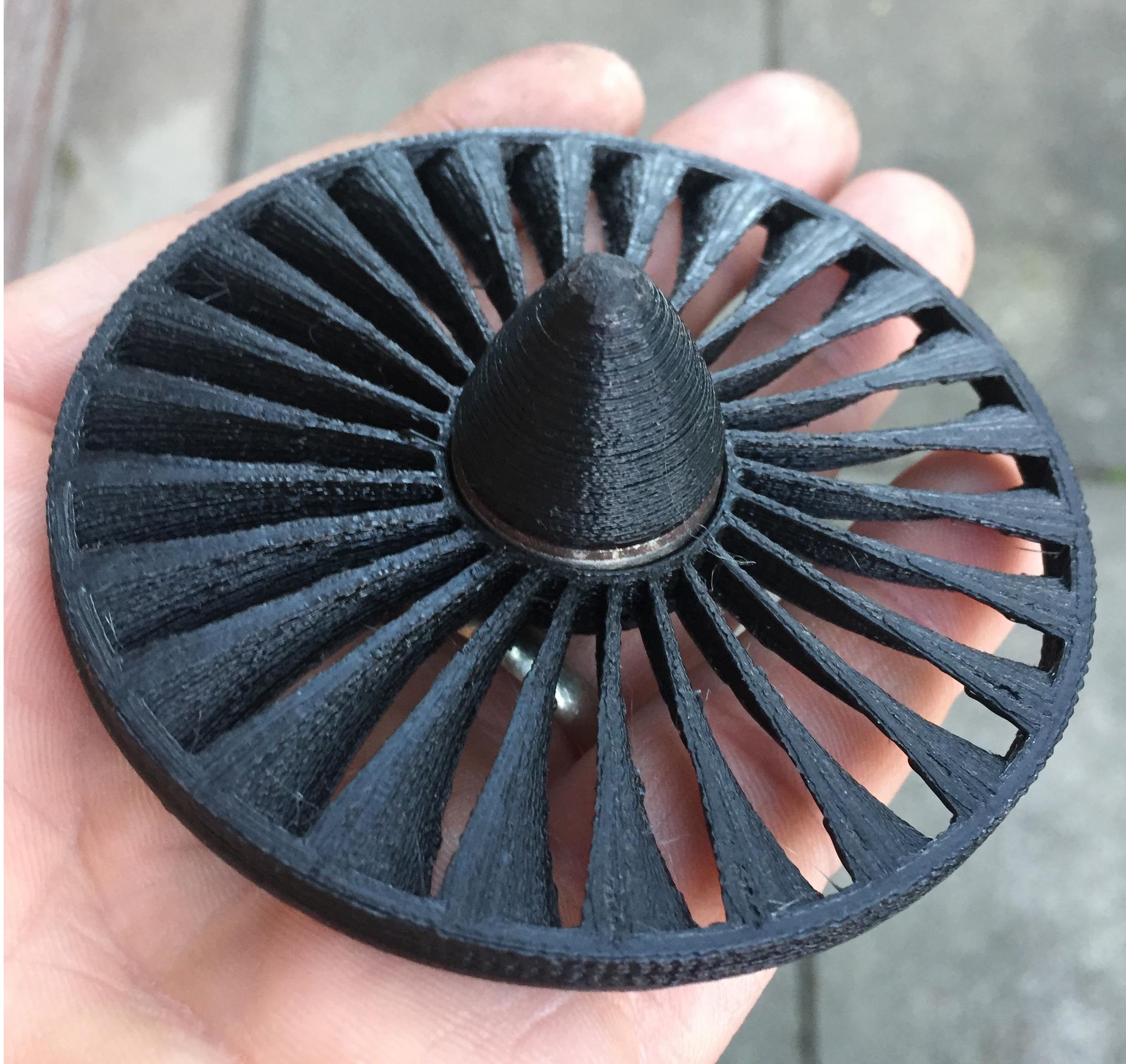 Turbine Blade Fidget Spinner - Instructables