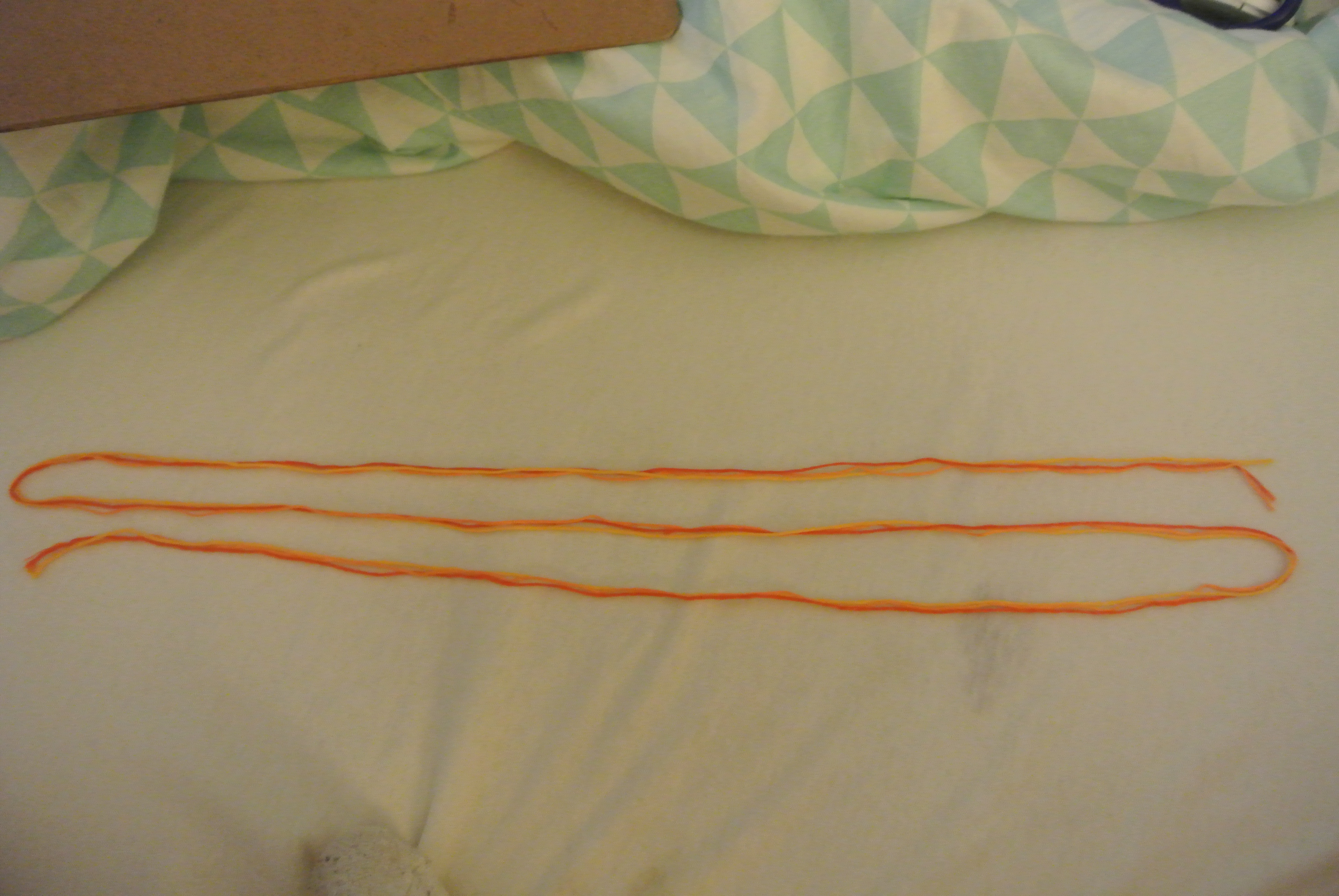 Easy ORANGE Candy Stripe Bracelet : 6 Steps - Instructables