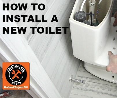How to Install a New Toilet in 1 Hour or Less : 8 Steps (with Pictures ...