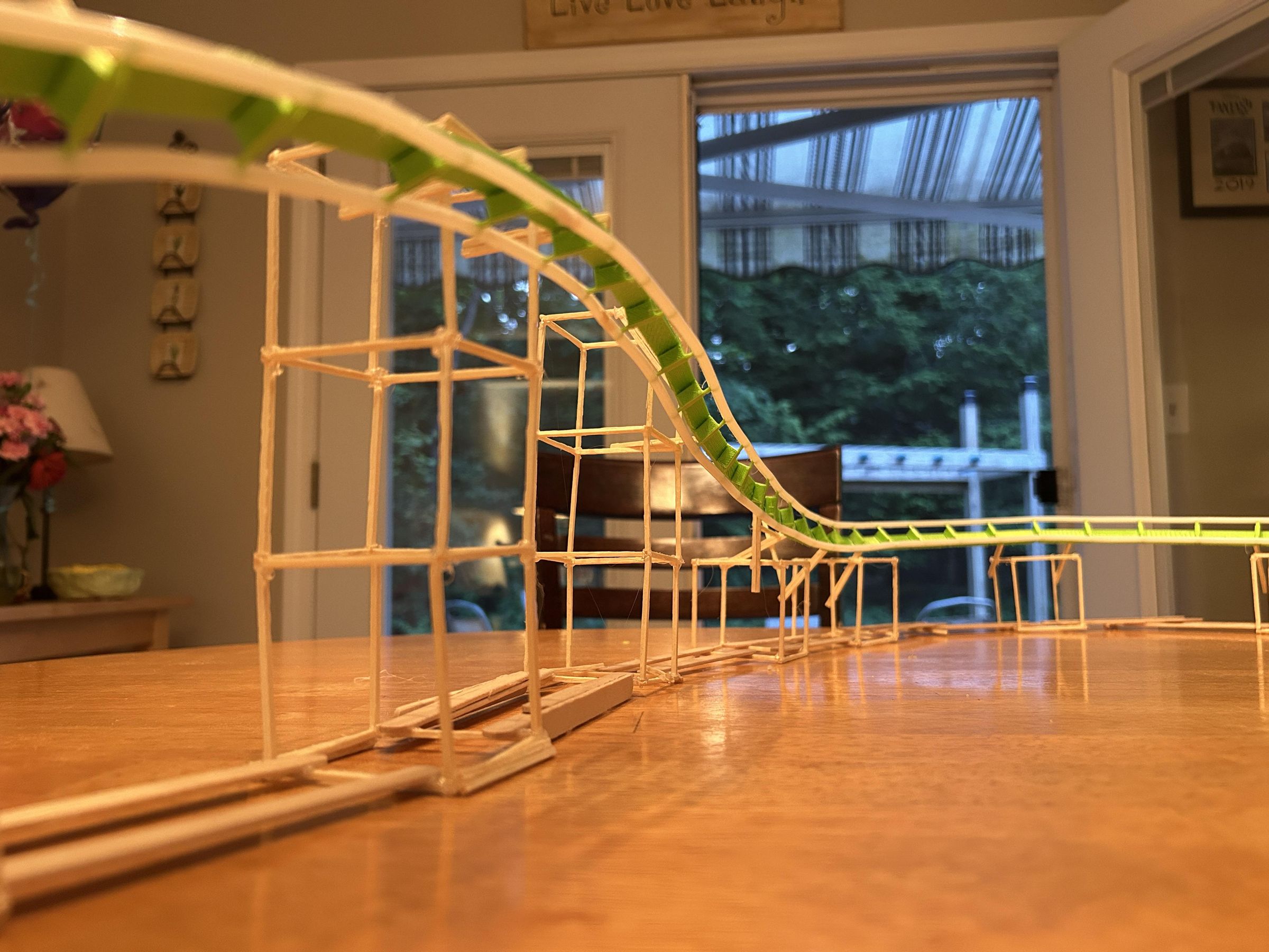 Roller Coaster Track and Structure Model : 9 Steps (with Pictures ...