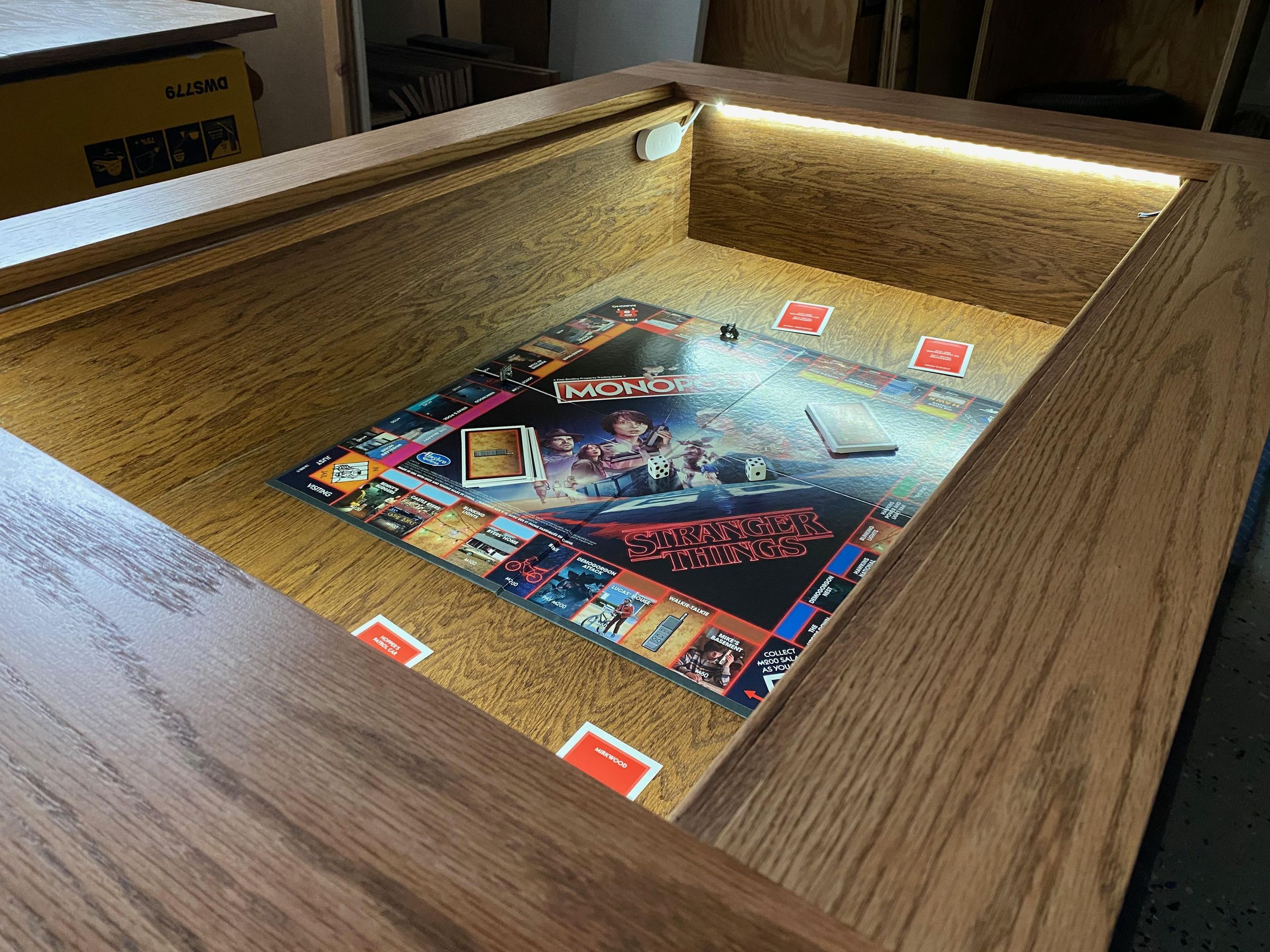 Gaming Coffee Table With Hidden Gaming Area : 4 Steps (with Pictures ...