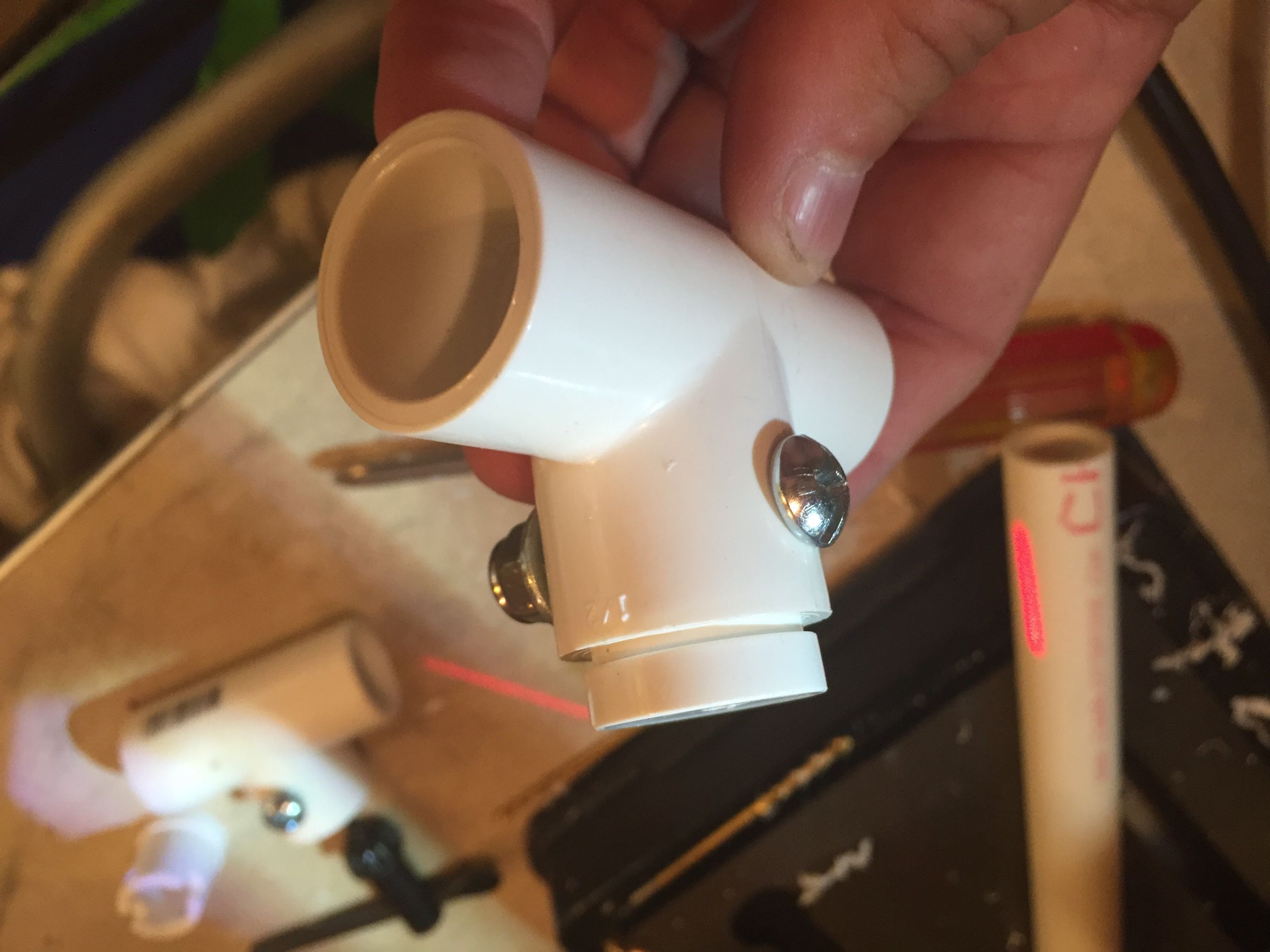 PVC Duct Tape Rack : 6 Steps - Instructables