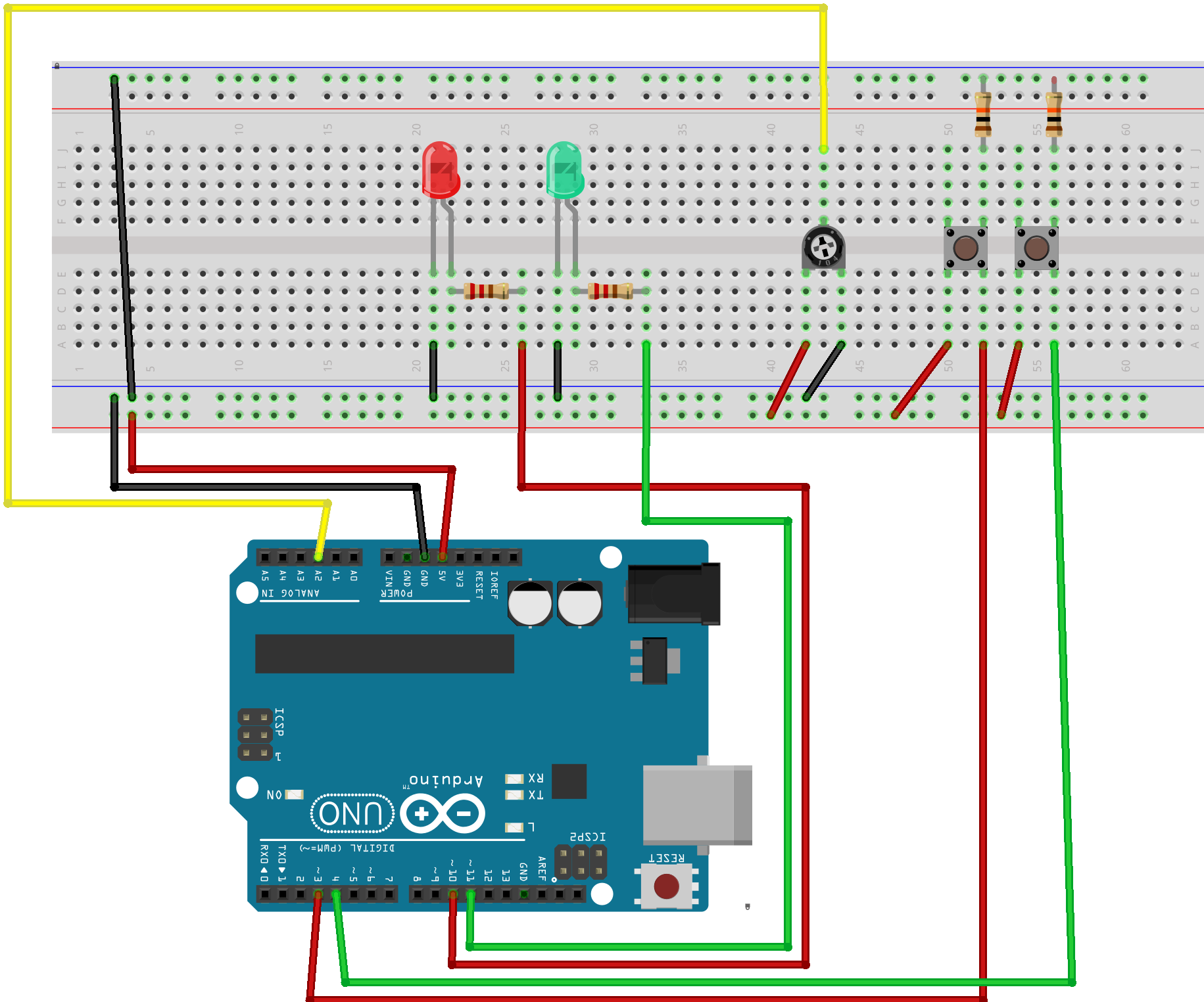 Lab 1 - 2 LEDs : 6 Steps - Instructables