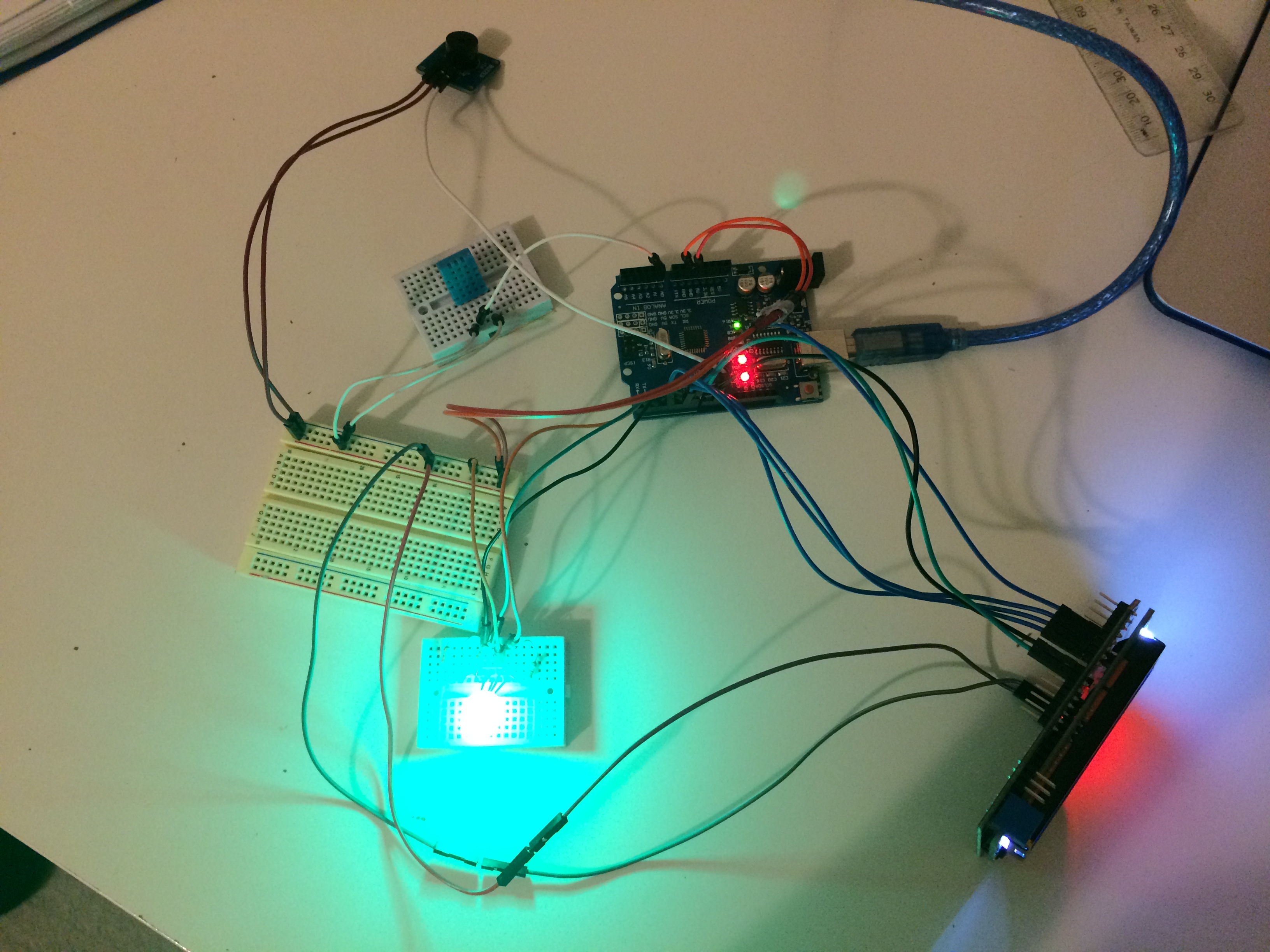 Arduino LCD Fire Safety Warning System : 9 Steps - Instructables