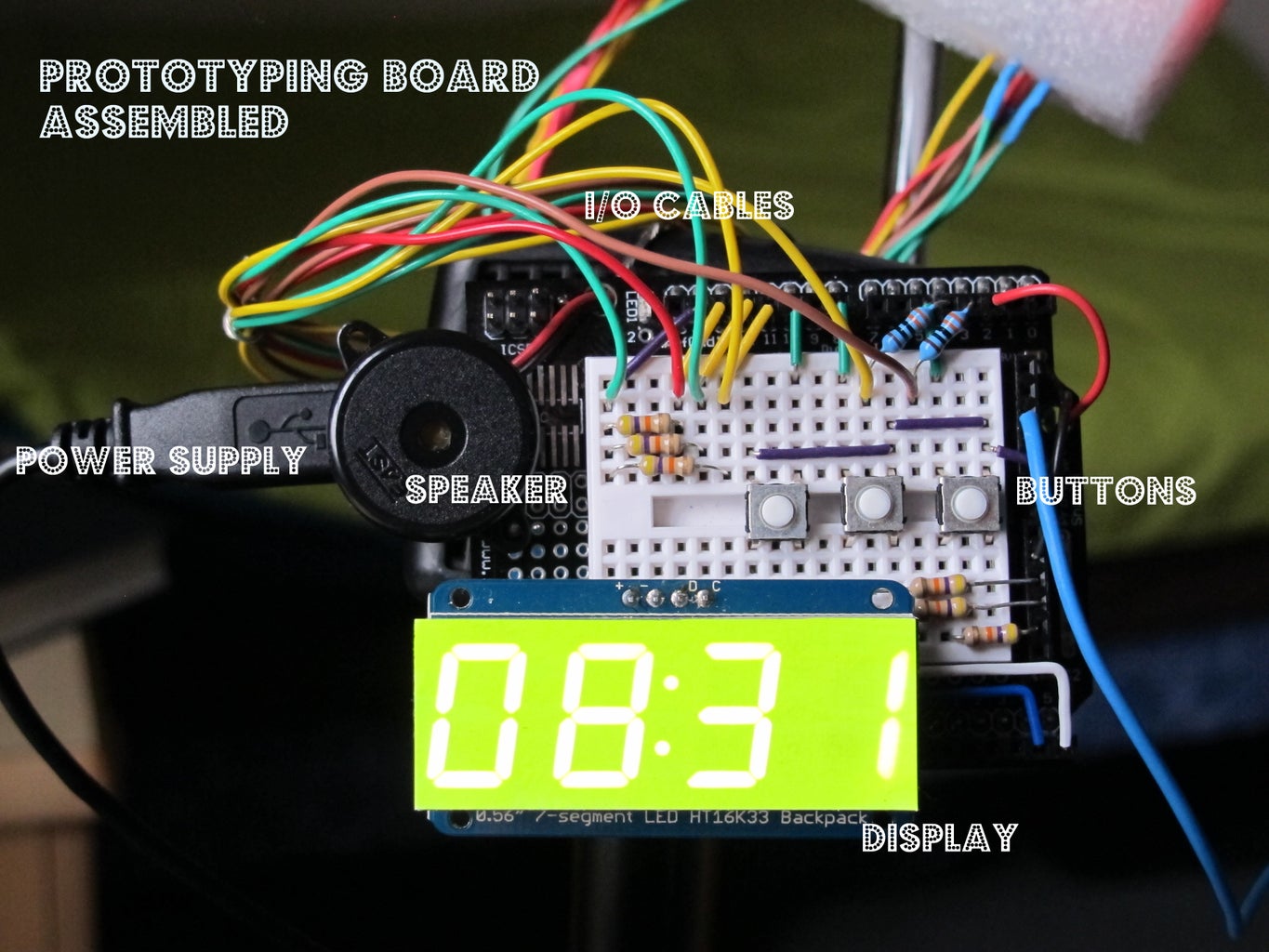 Buzz Wire Alarm Clock 14 Steps With Pictures Instructables