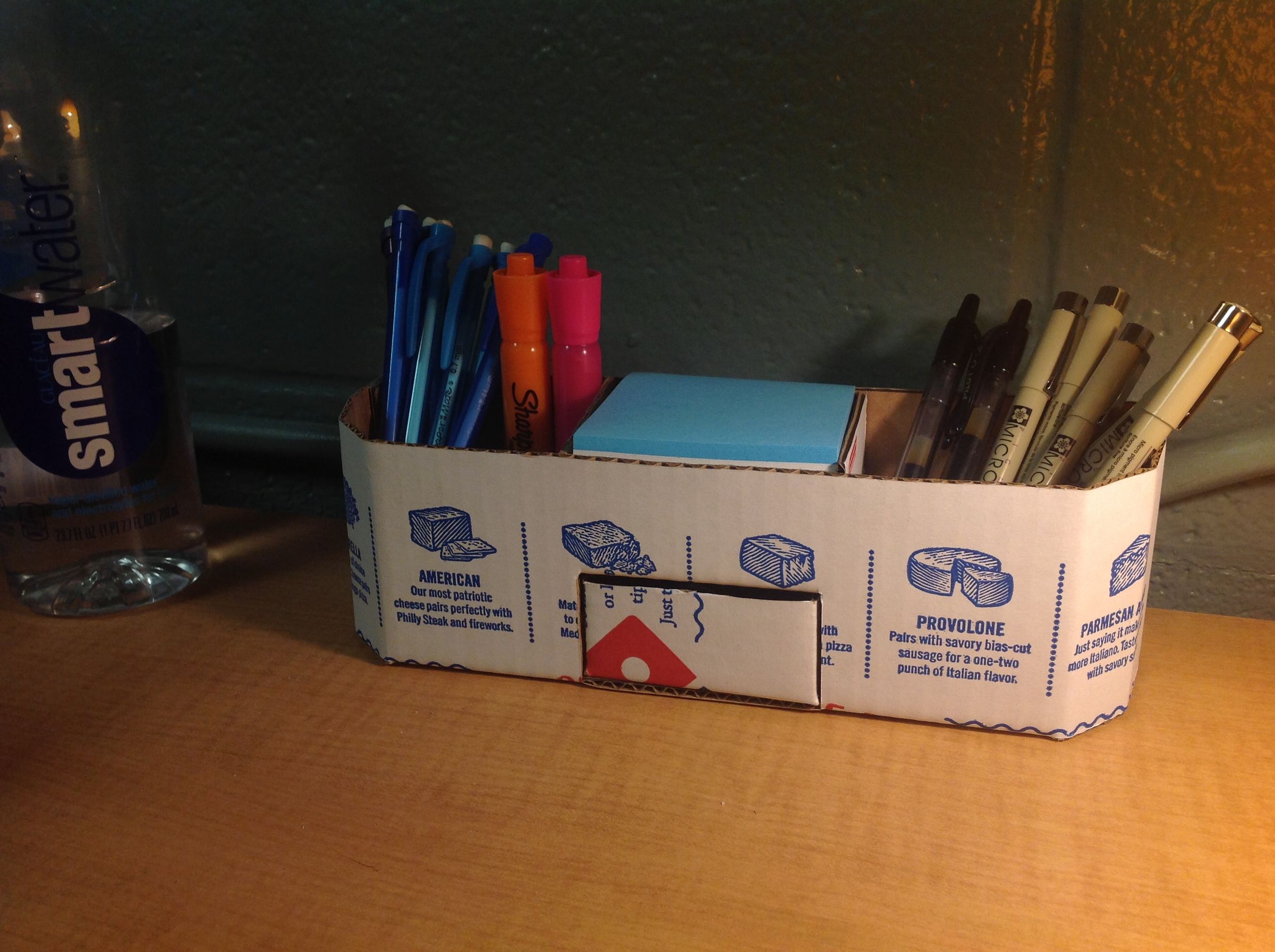 Awesome Cheap Upcycled Desk Organizer : 5 Steps - Instructables