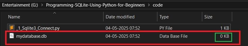 Step by Step Tutorial on Programming SQLite Database Using Python for ...