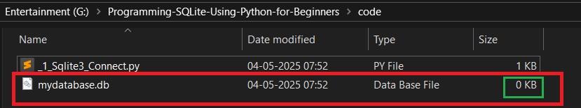 Step By Step Tutorial On Programming Sqlite Database Using Python For