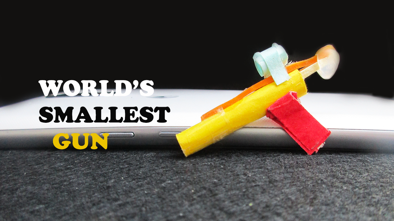 How to Make Worlds Smallest Gun From Paper - Instructables