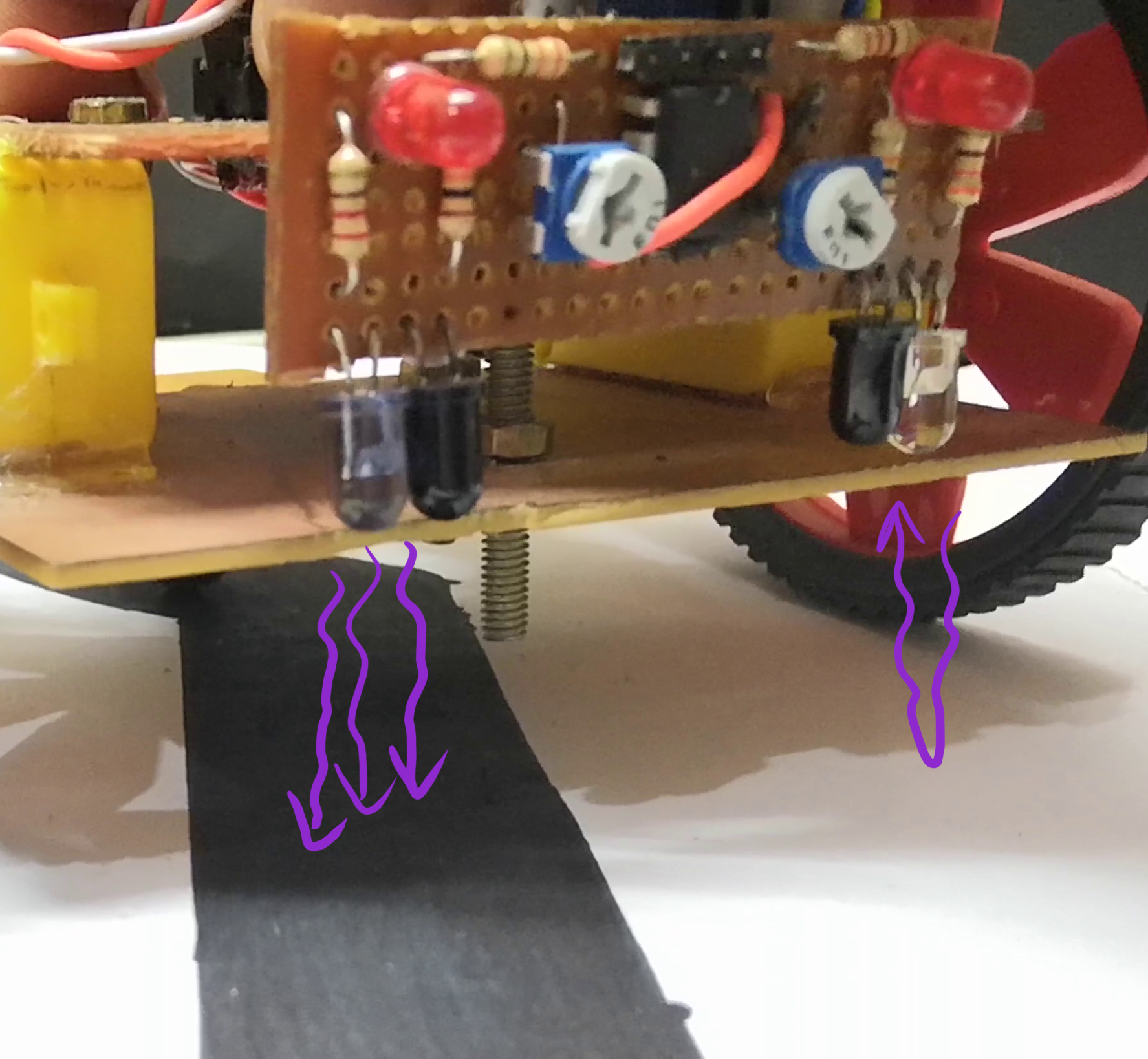 IR Based Line Following Robot From Scratch [No Microcontroller] : 15 ...