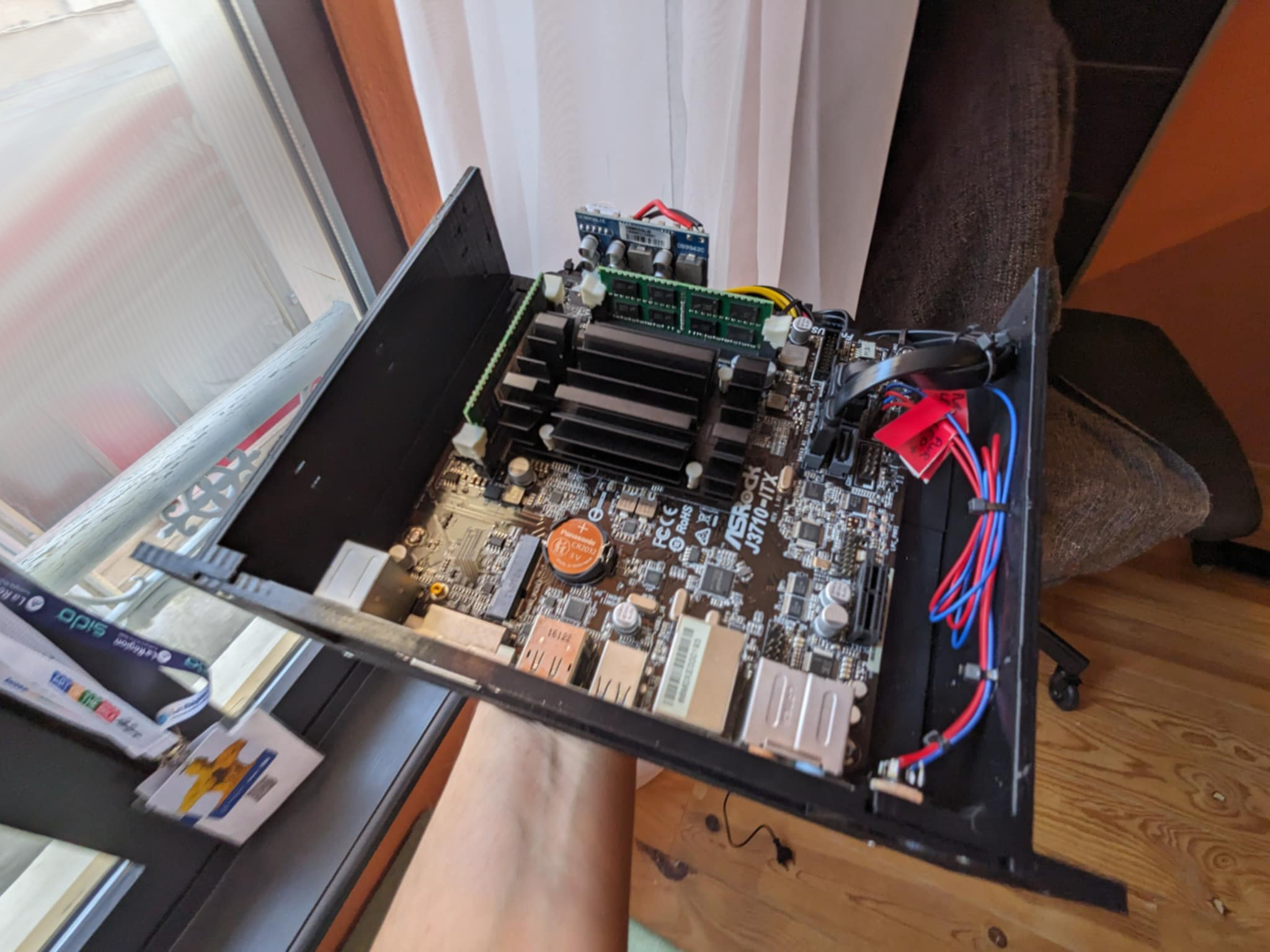 DIY Rackmount NAS - 2U PC Case - for 10" Network Cabinets : 9 Steps ...