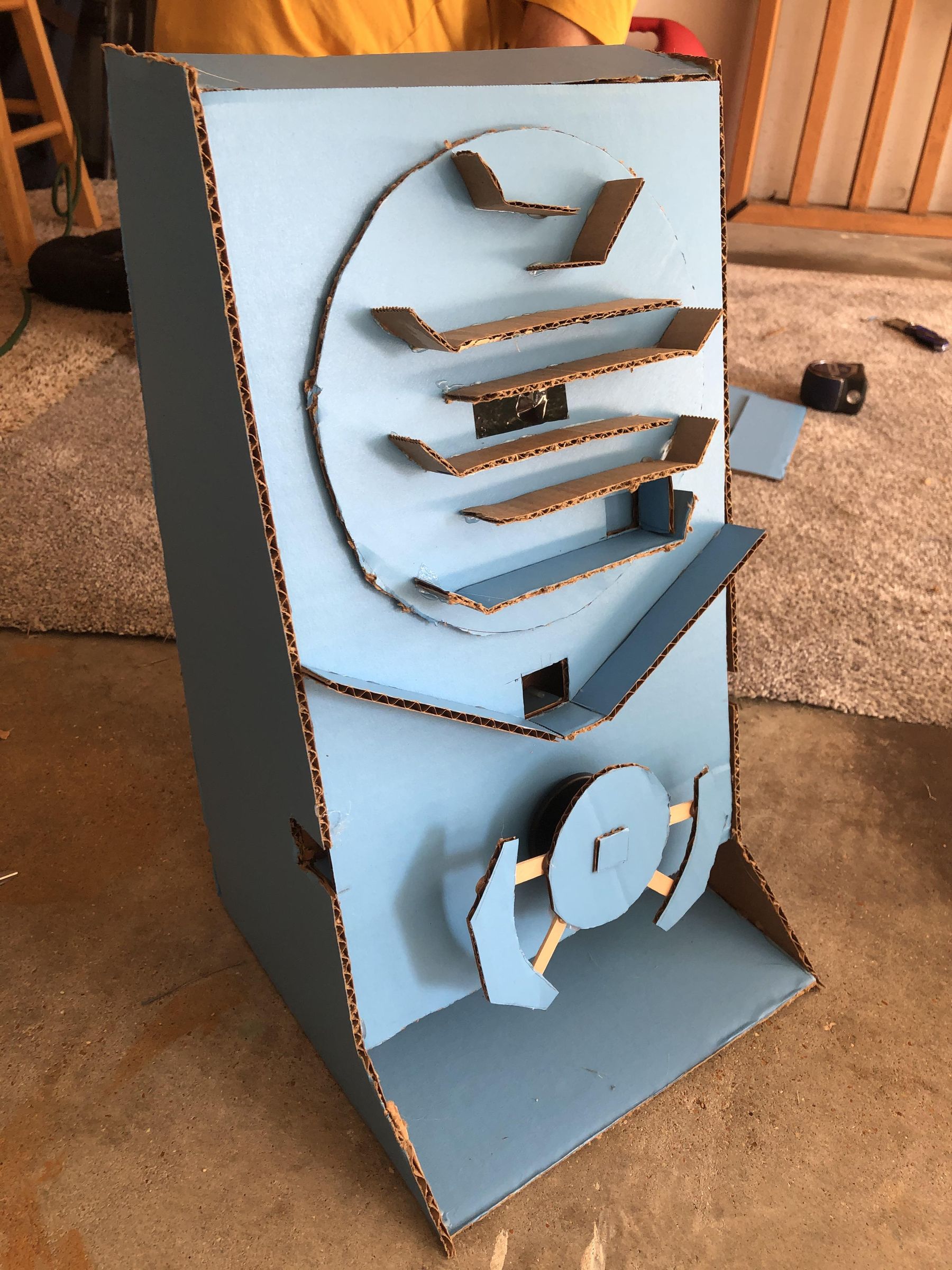 Cardboard Arcade-style Marble Dropper : 5 Steps (with Pictures ...