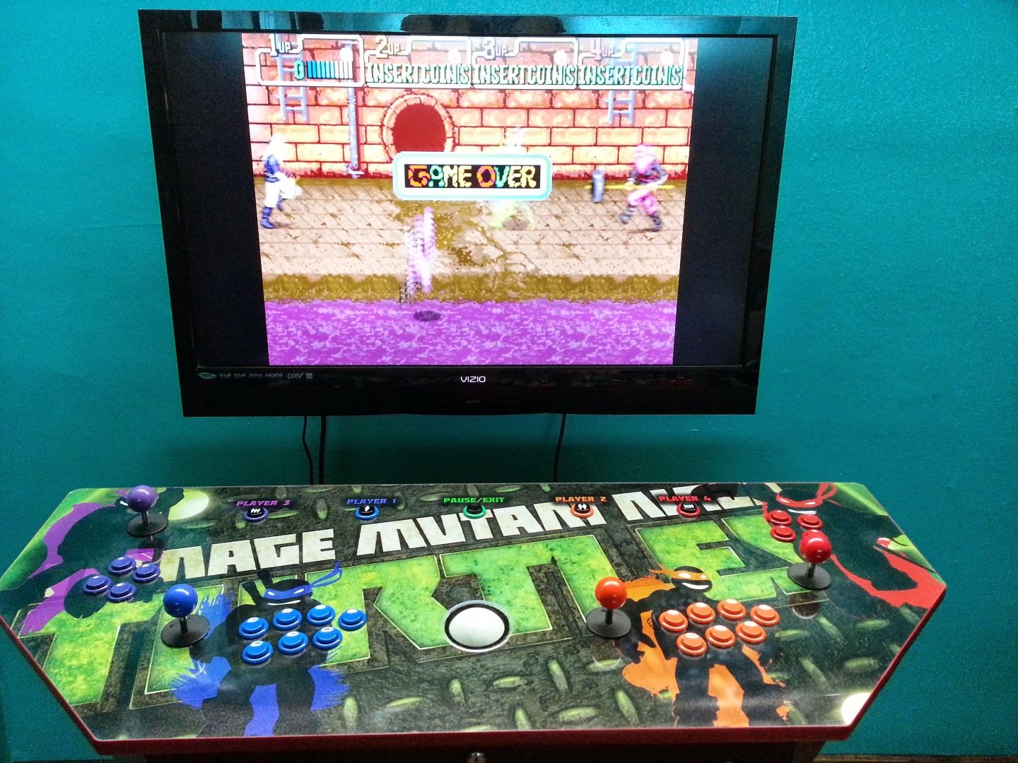 4-Player Pedestal Arcade Cabinet for MAME : 32 Steps (with Pictures ...