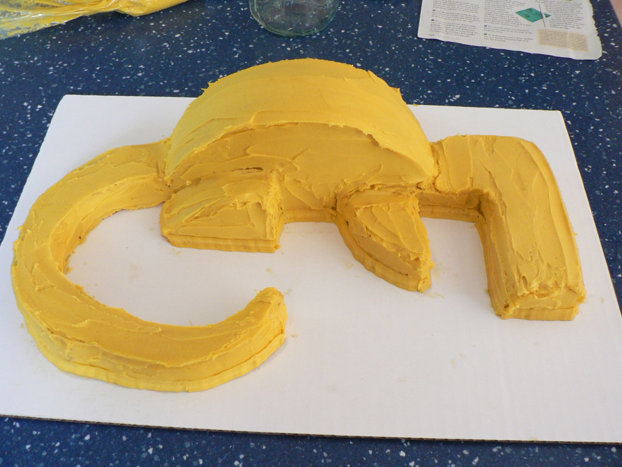 Fire-Breathing Dragon Cake!! : 6 Steps (with Pictures) - Instructables