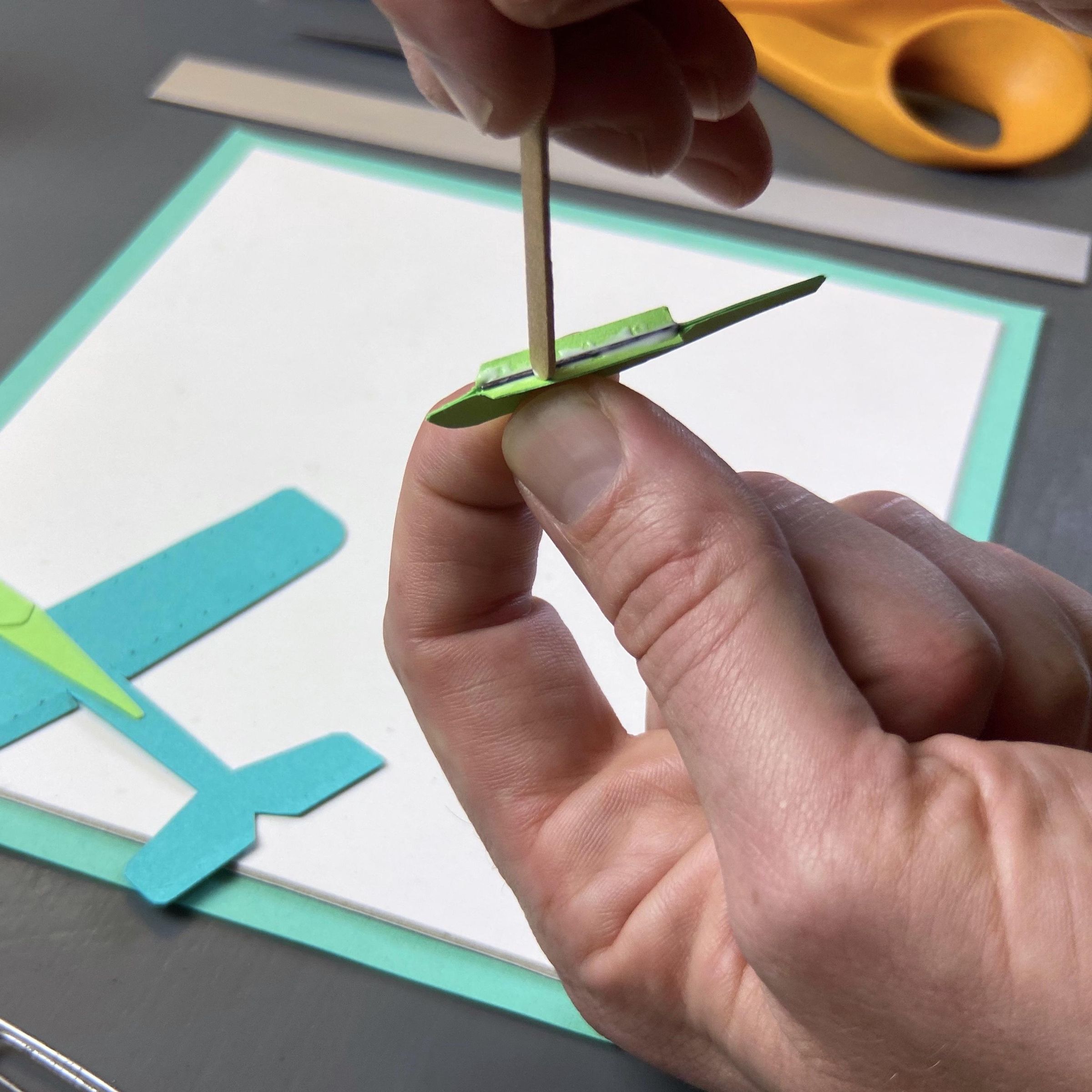 Micro Trainer Airplane Made of Card Stock : 7 Steps (with Pictures ...