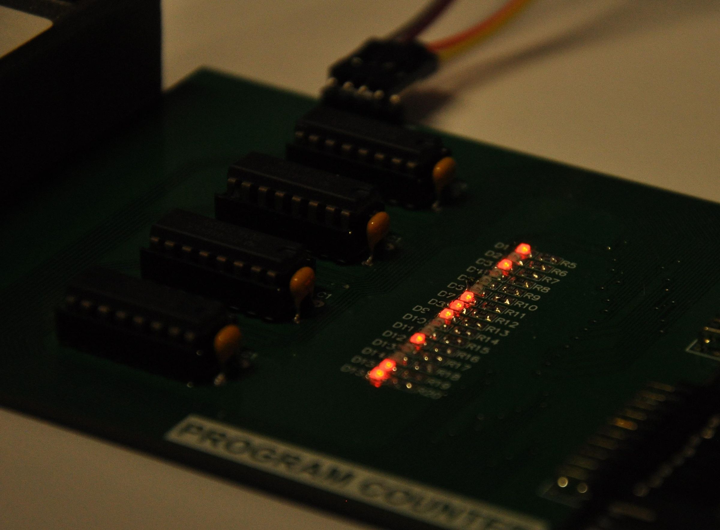 Build an 8-bit Microcontroller - Part II. - Program Counter : 9 Steps ...