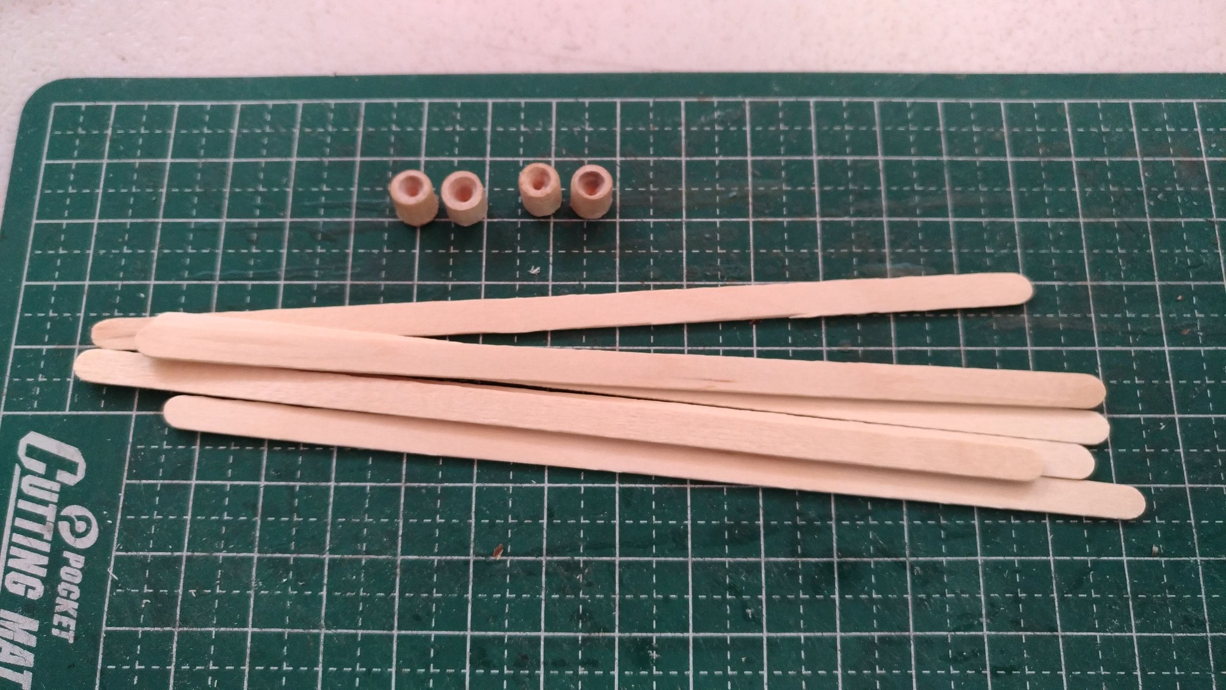 Starcraft 1 Terran Siege Tank Mini Popsicle Stick Model : 5 Steps (with ...