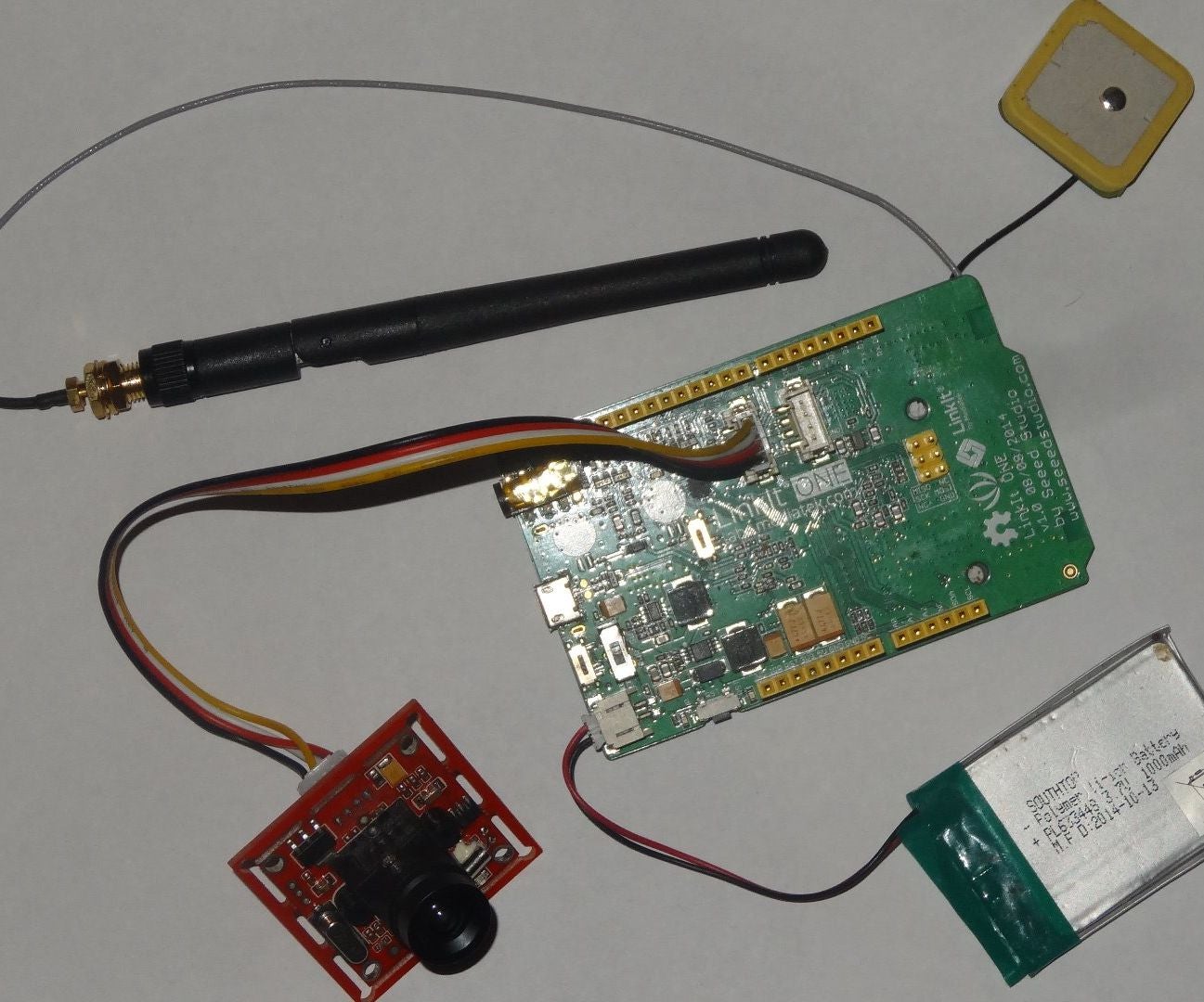 Linkit One Webserver Dashboard And Webcam Instructables 9568
