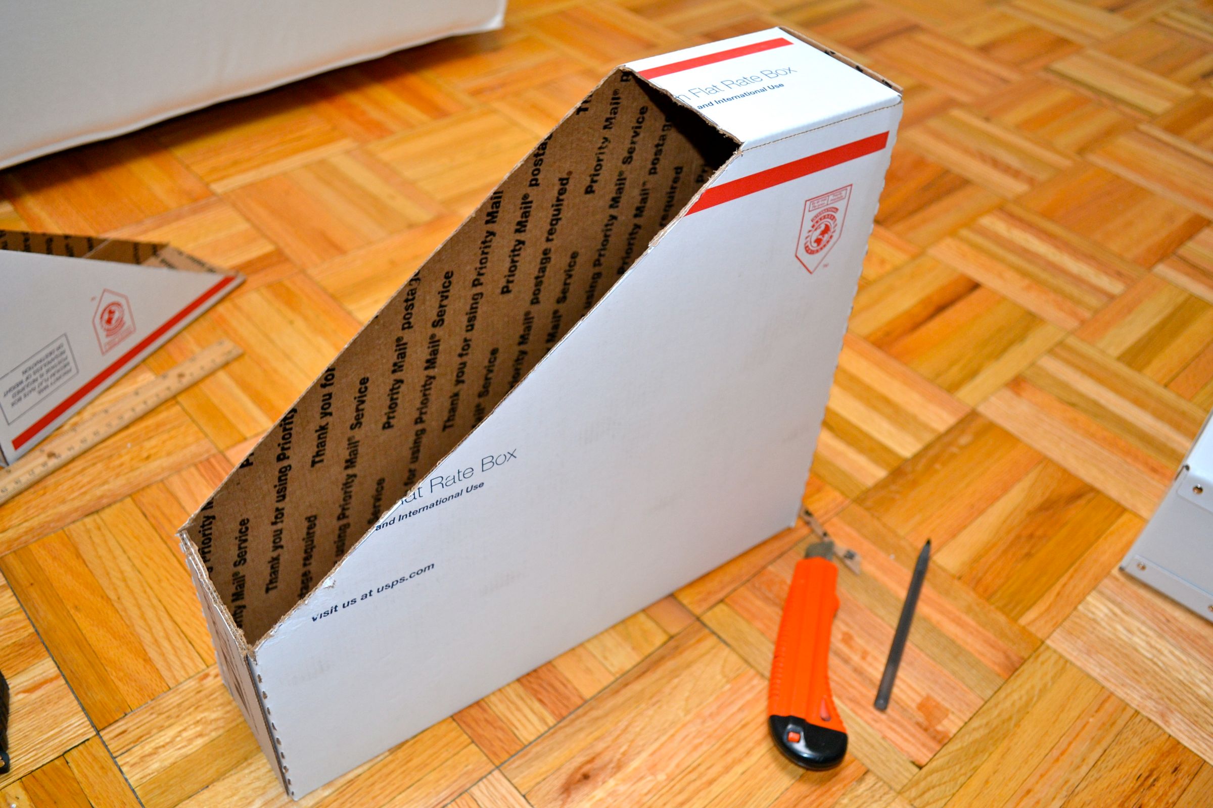 DIY 12x12 Paper Containers From Cardboard Box : 5 Steps - Instructables