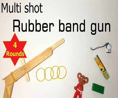 Rubber Band Gun Multi-Shot (with Pictures) - Instructables