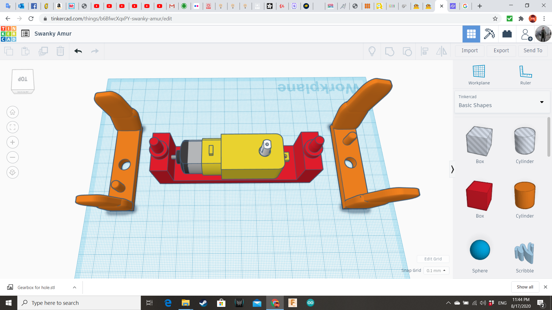 Tinkercad Robotics for School: Create TWO Walking Machines! : 27 Steps ...
