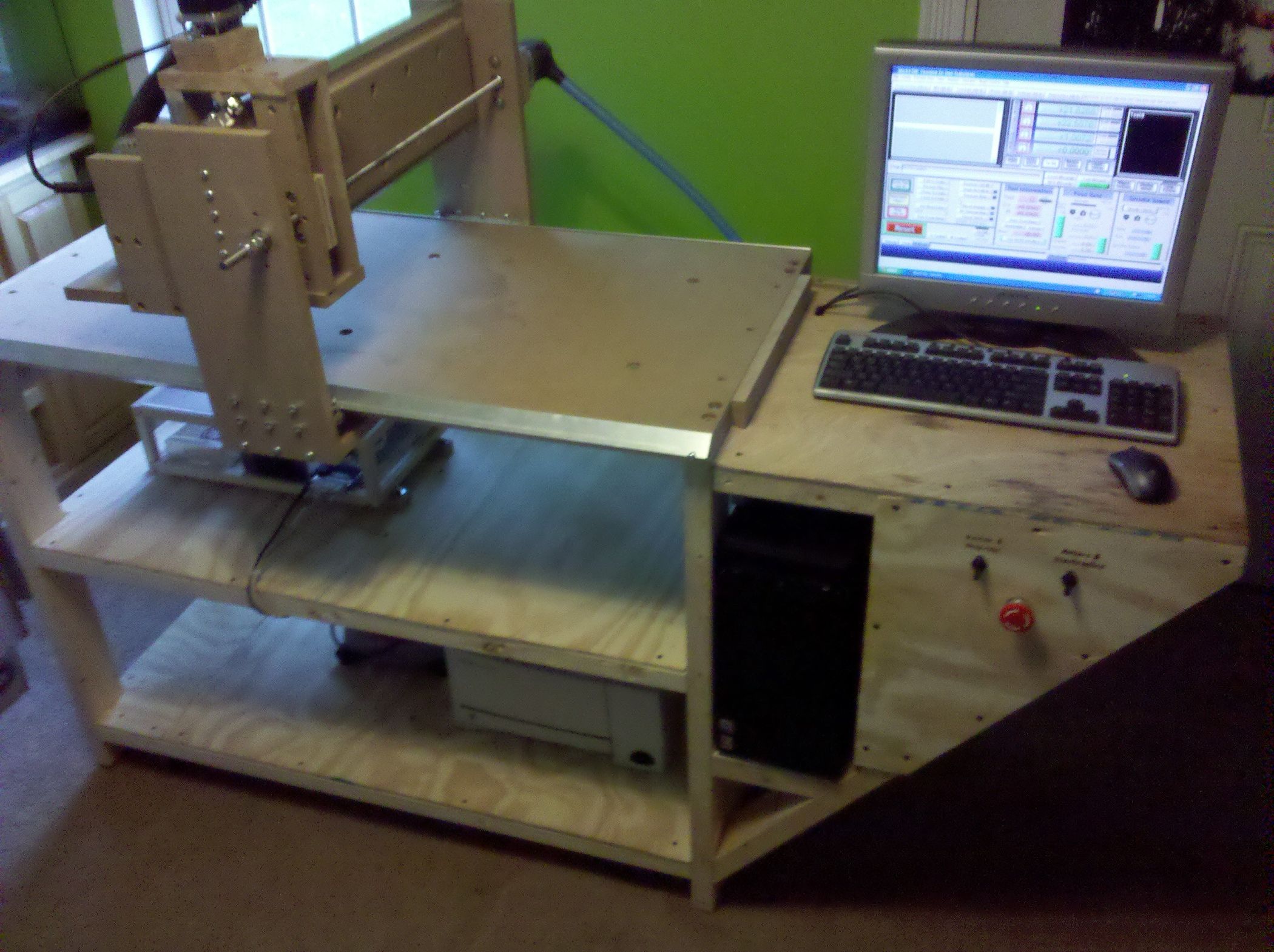 Homemade 2'x4' Wood CNC Router : 4 Steps (with Pictures) - Instructables