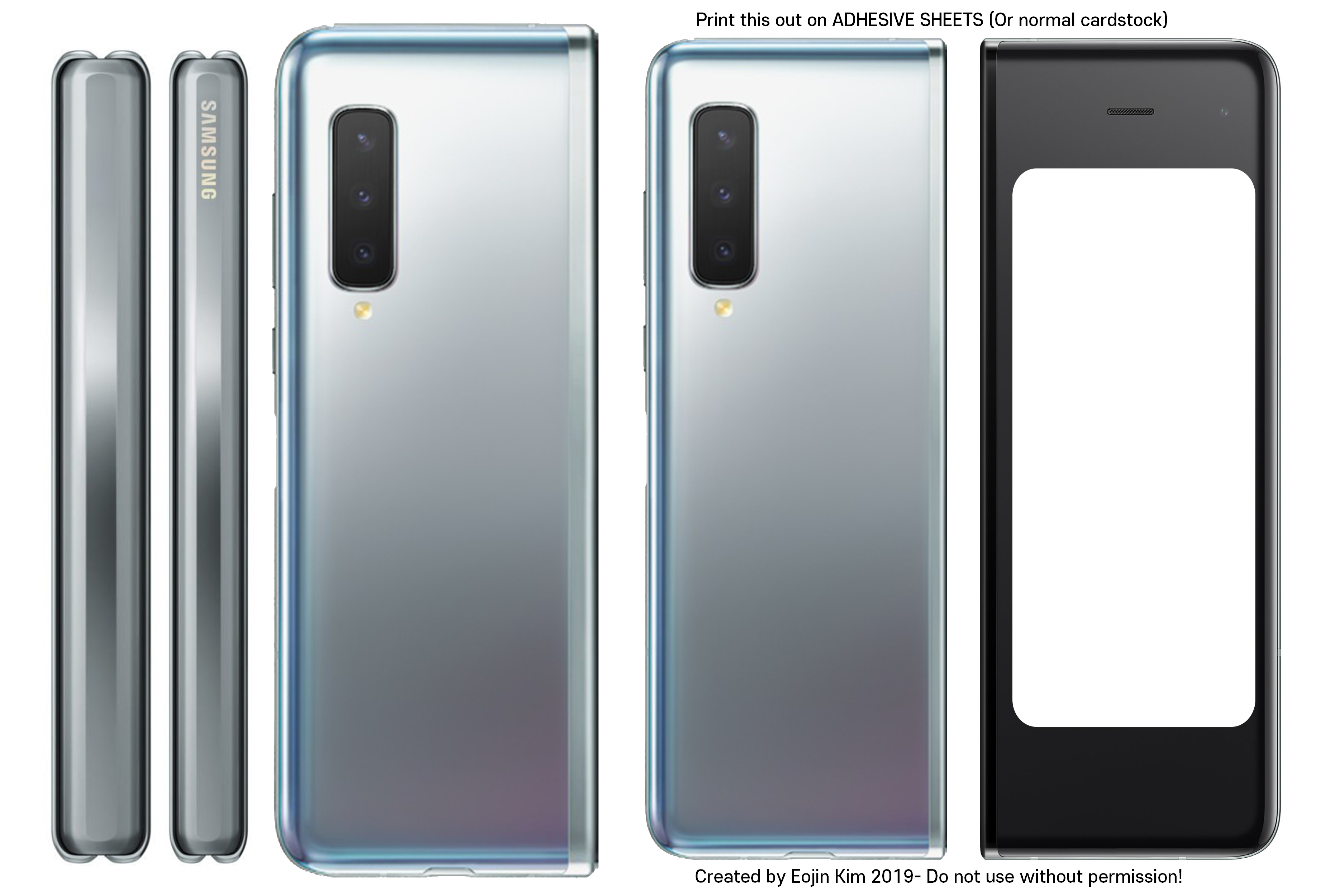 Make Your Own Samsung Galaxy Fold! : 10 Steps - Instructables