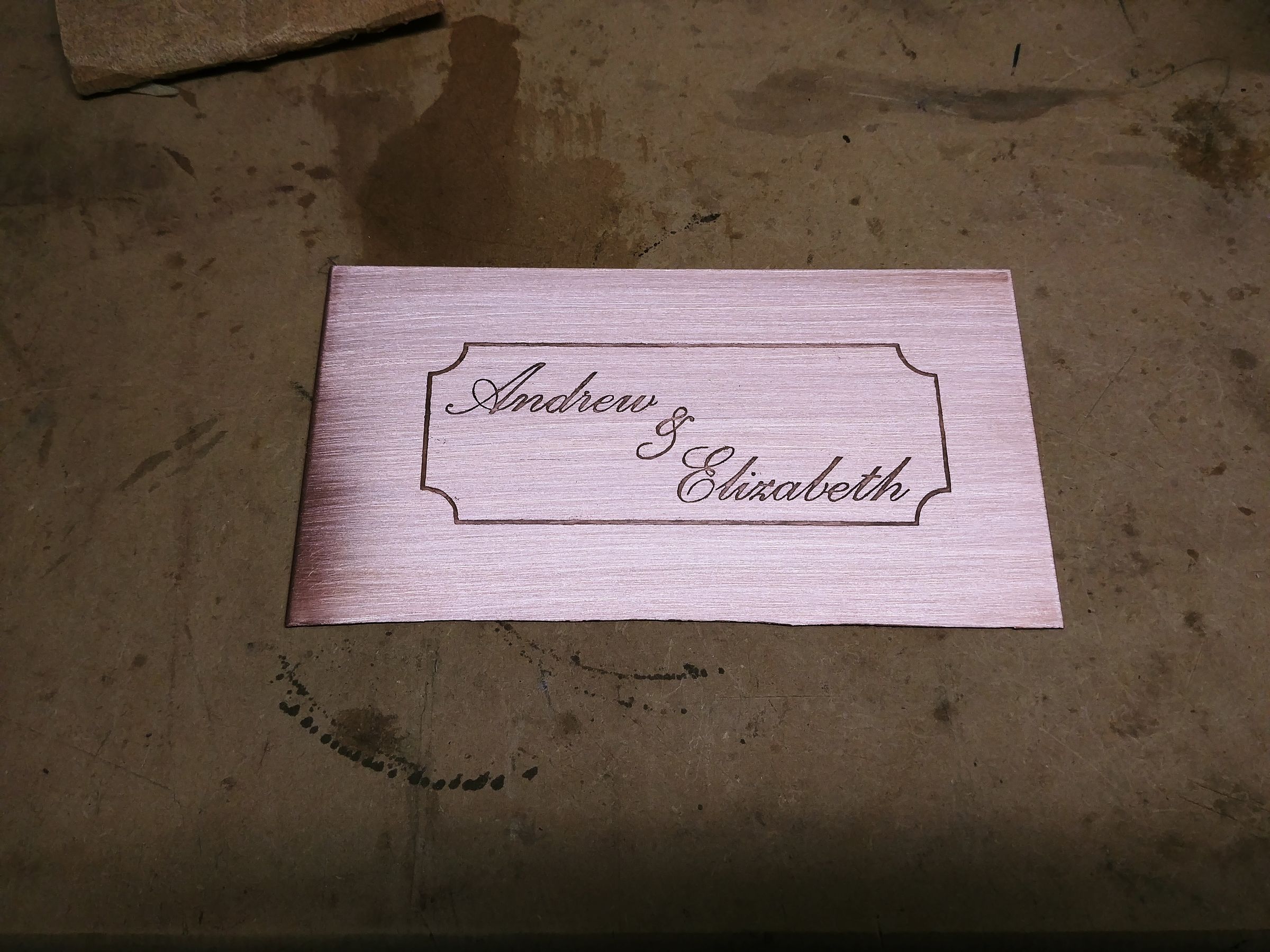 Slide Top Box With Copper Etched Plaque : 11 Steps (with Pictures ...