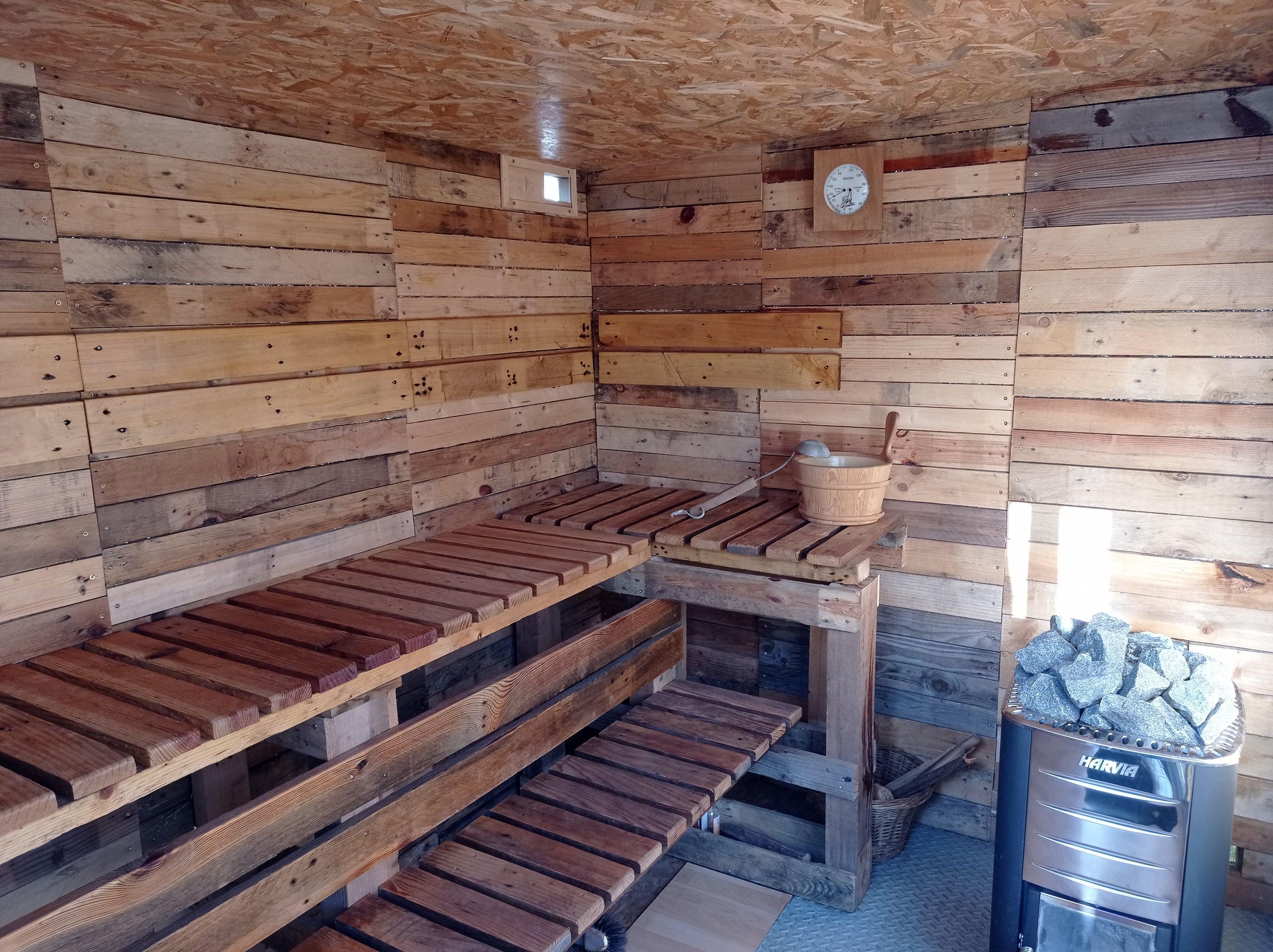 My Pallet Sauna : 12 Steps (with Pictures) - Instructables
