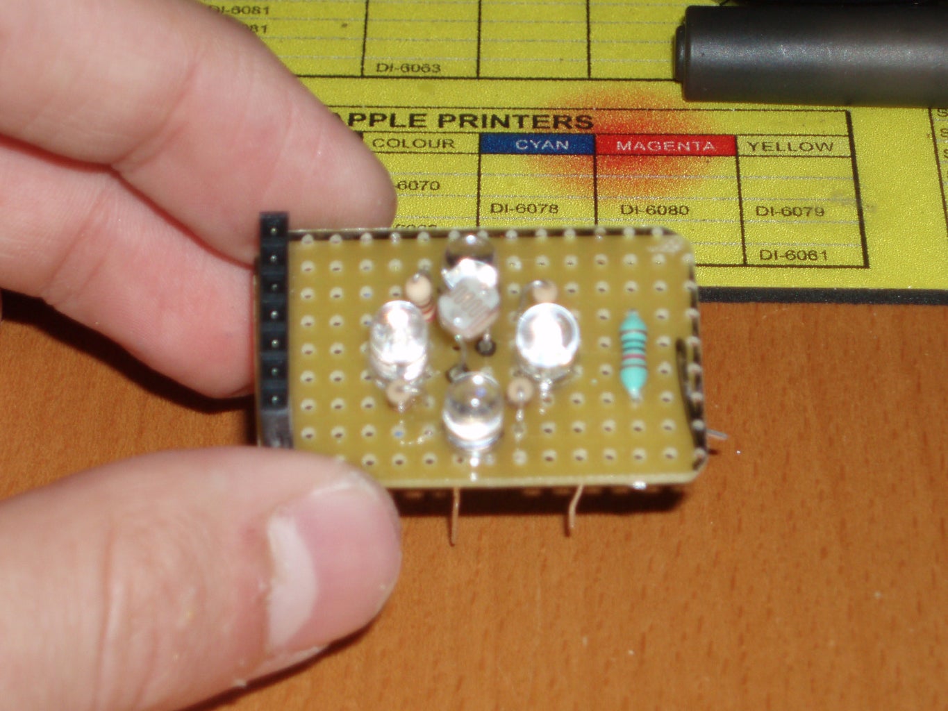 Diy Arduino Color Sensor 6 Steps Instructables