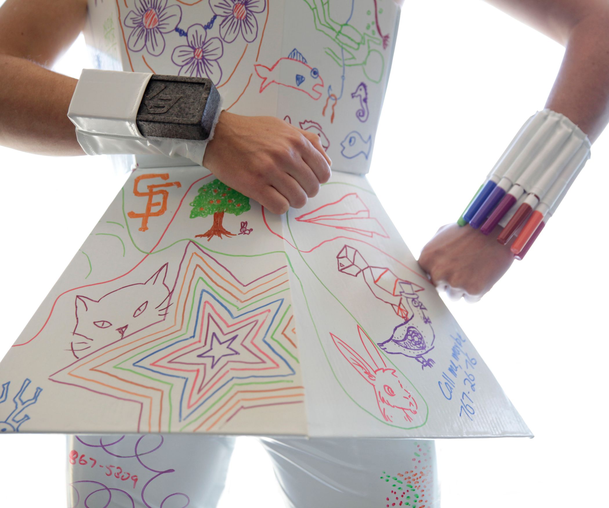 Whiteboard Costume : 11 Steps (with Pictures) - Instructables