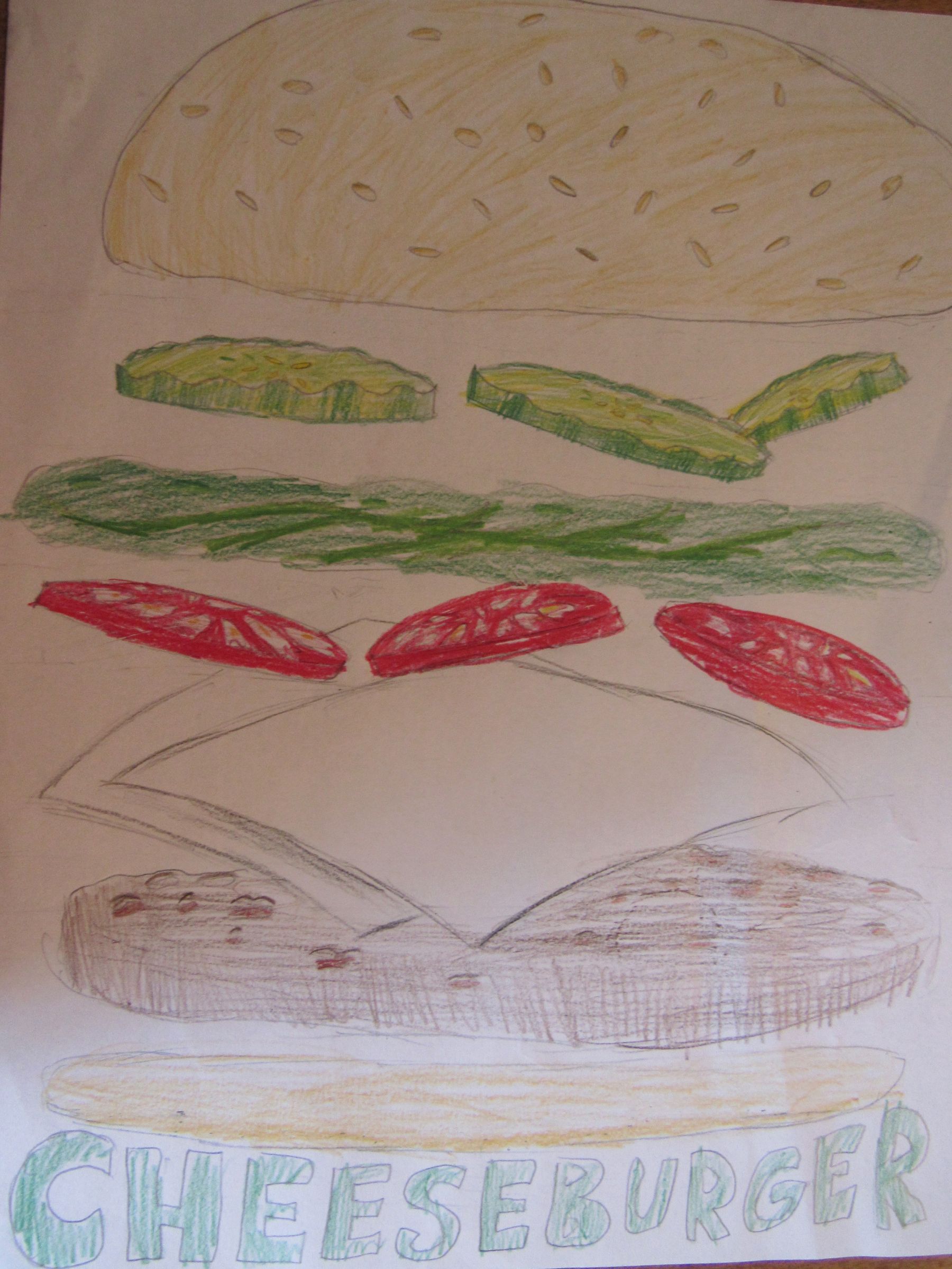 How to Draw a Cheeseburger Poster : 14 Steps - Instructables