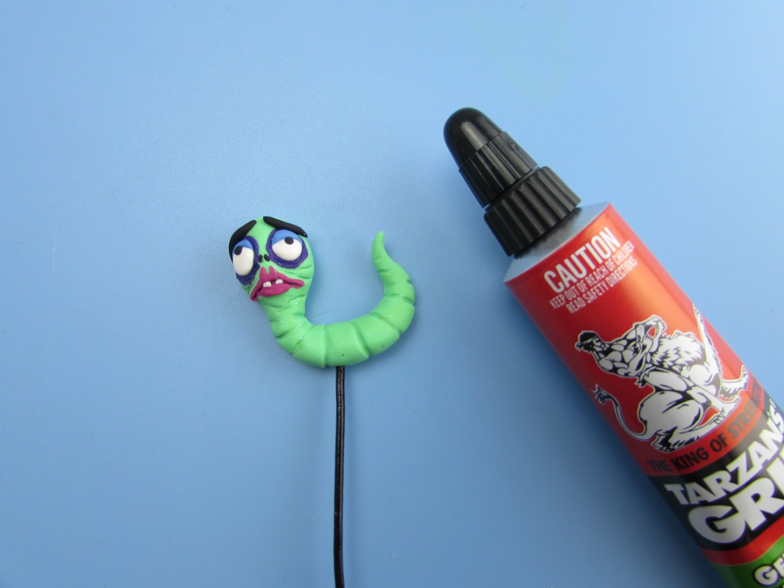Corpse Bride Worm Bookmark Polymer Clay Tutorial (with Pictures ...