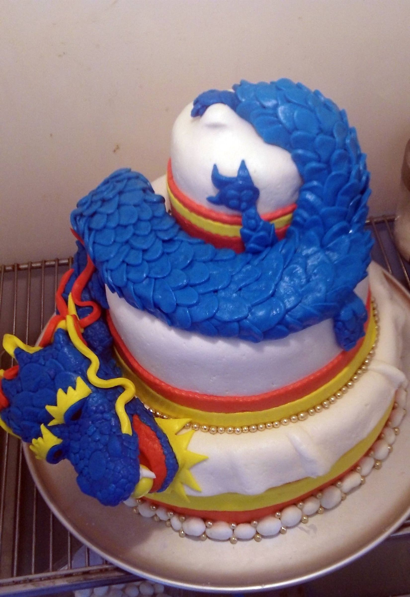 Chinese Dragon Cake - Instructables