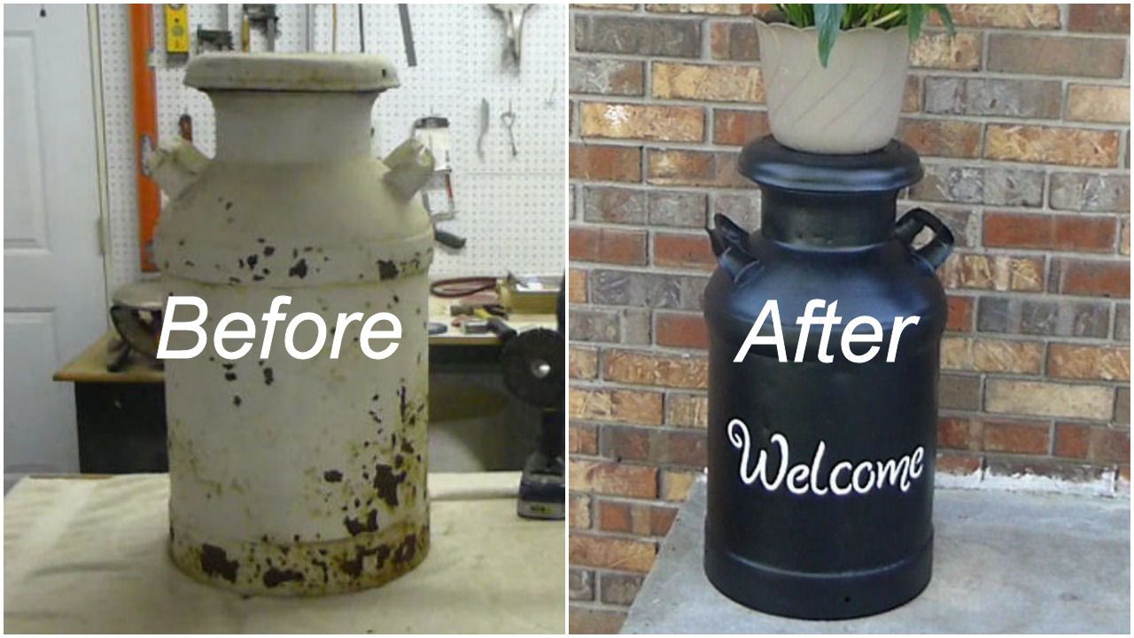 How to Restore a Vintage Milk Can : 7 Steps (with Pictures) - Instructables