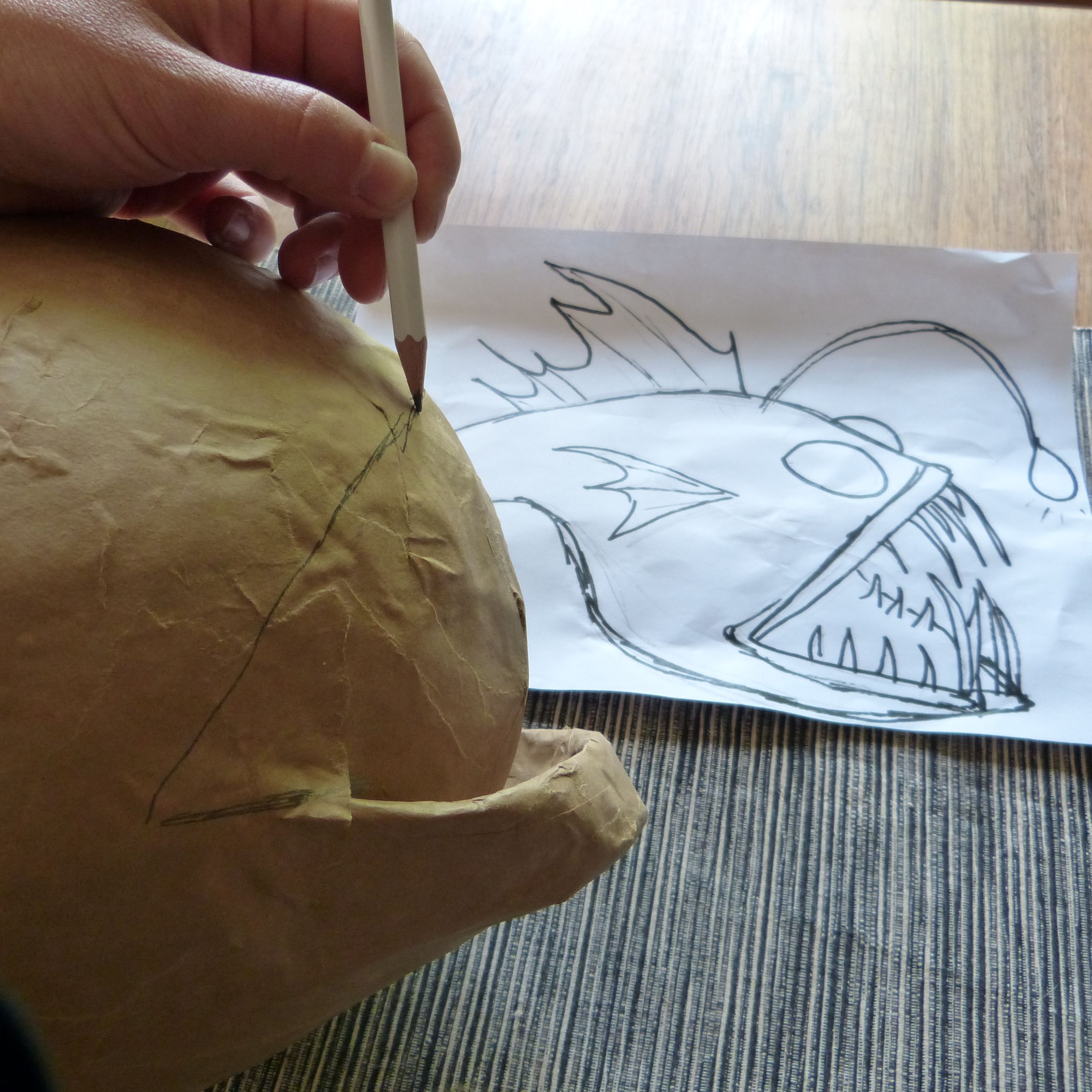 Angler Fish Pinata and Silly Blindfold : 21 Steps (with Pictures ...