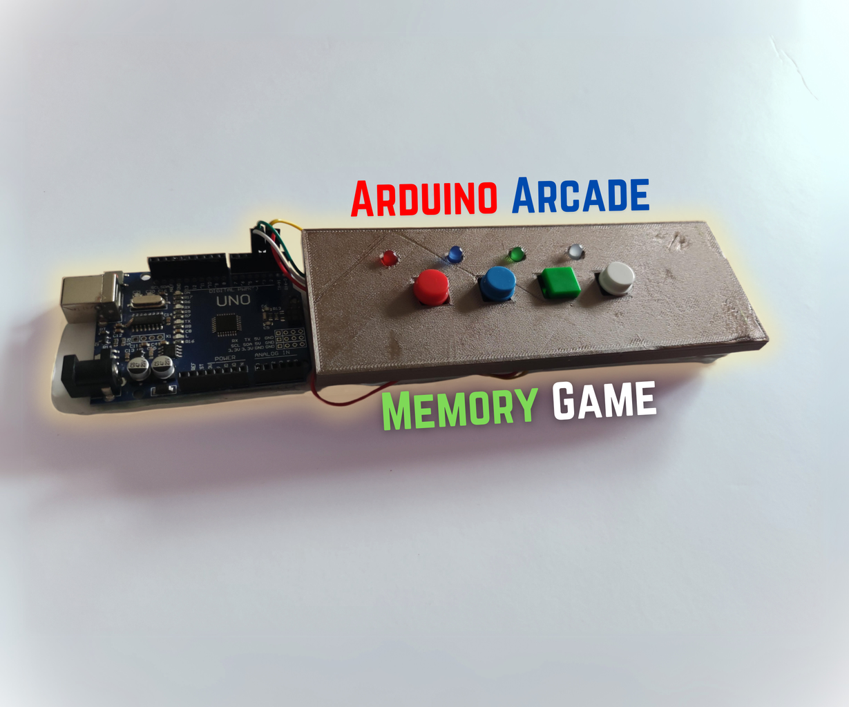 Arduino Arcade Memory Game 7 Steps Instructables