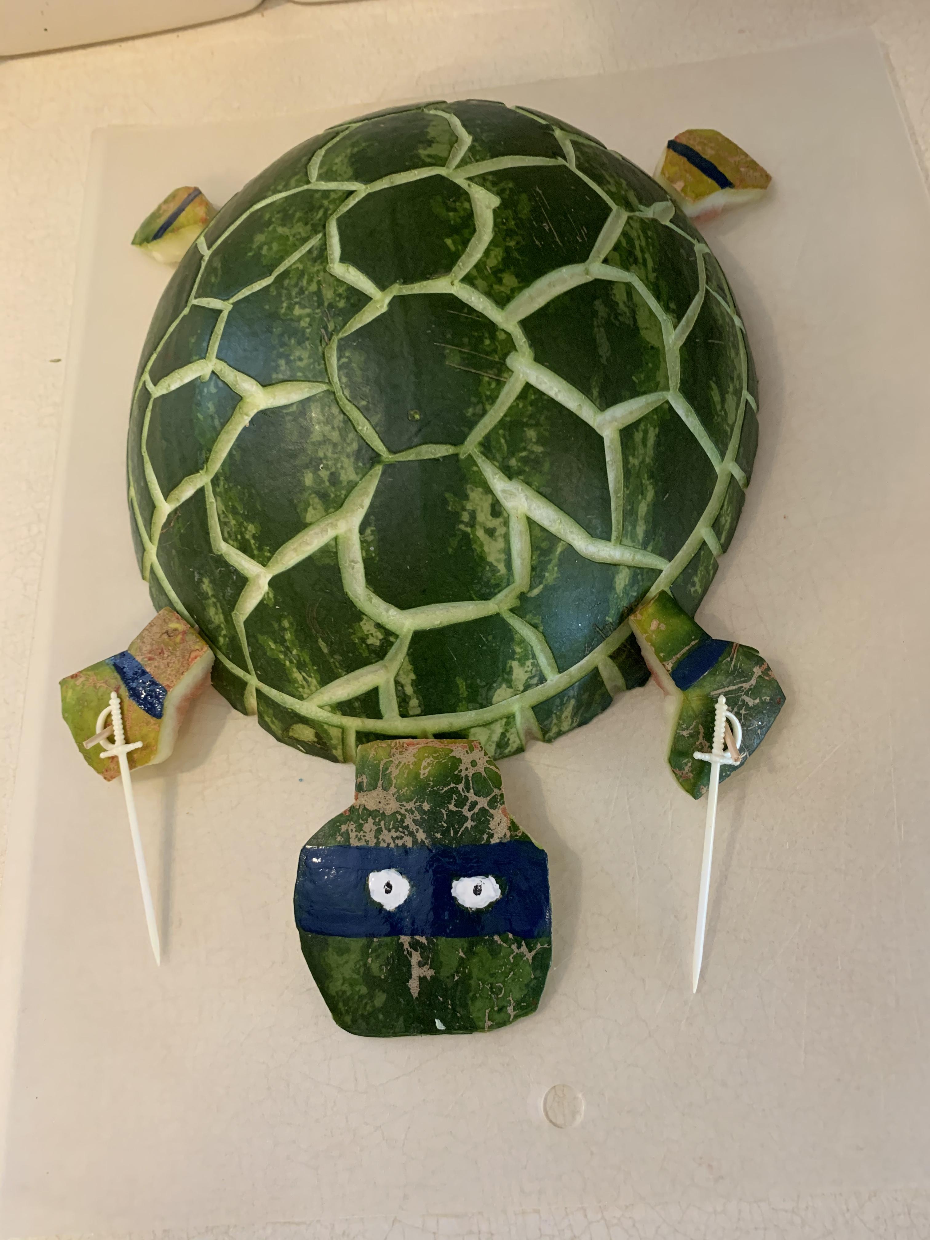TMNT Watermelon Turtle : 5 Steps (with Pictures) - Instructables
