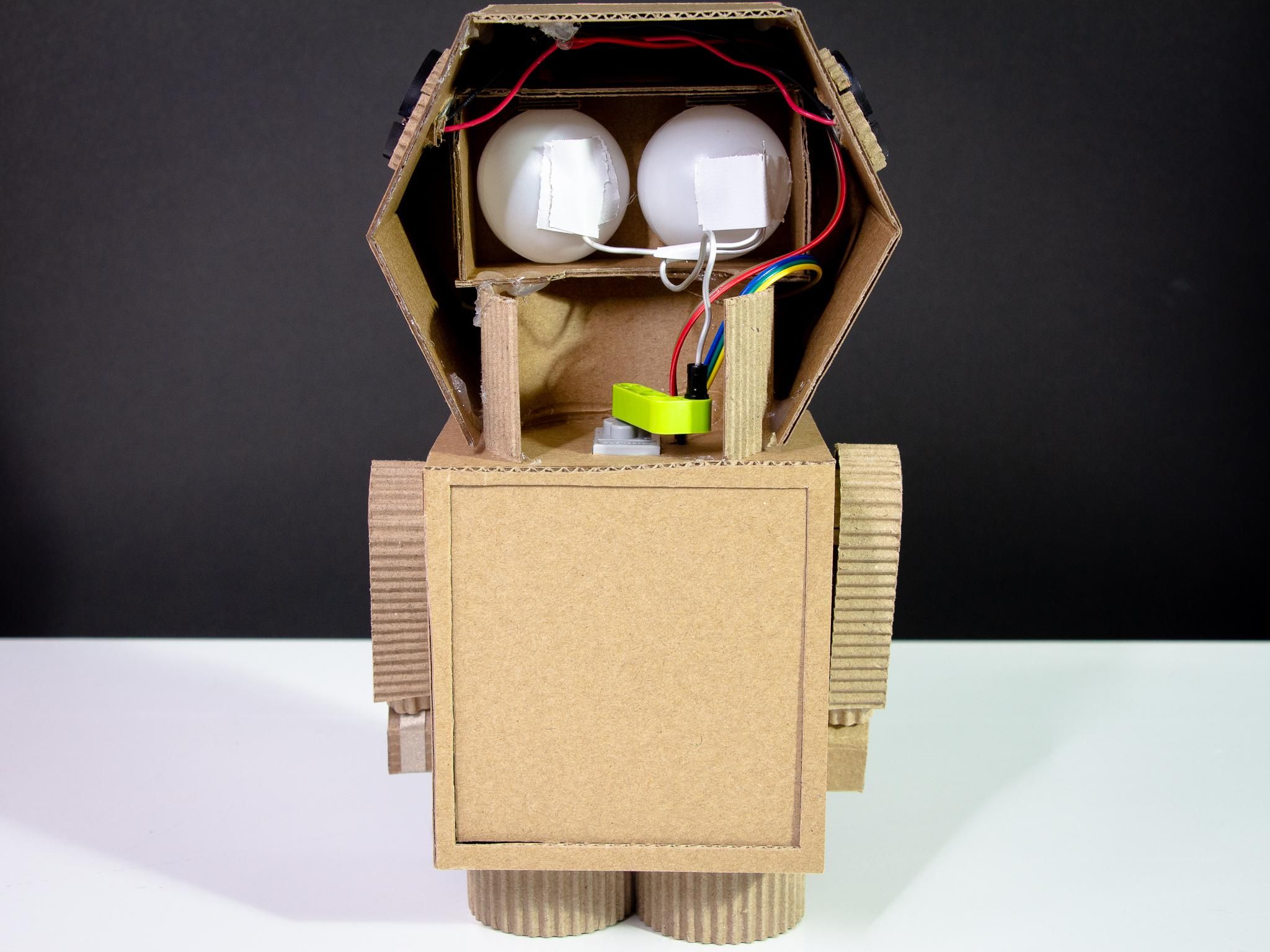 "High-Fivey" the Cardboard Micro:bit Robot : 18 Steps (with Pictures ...