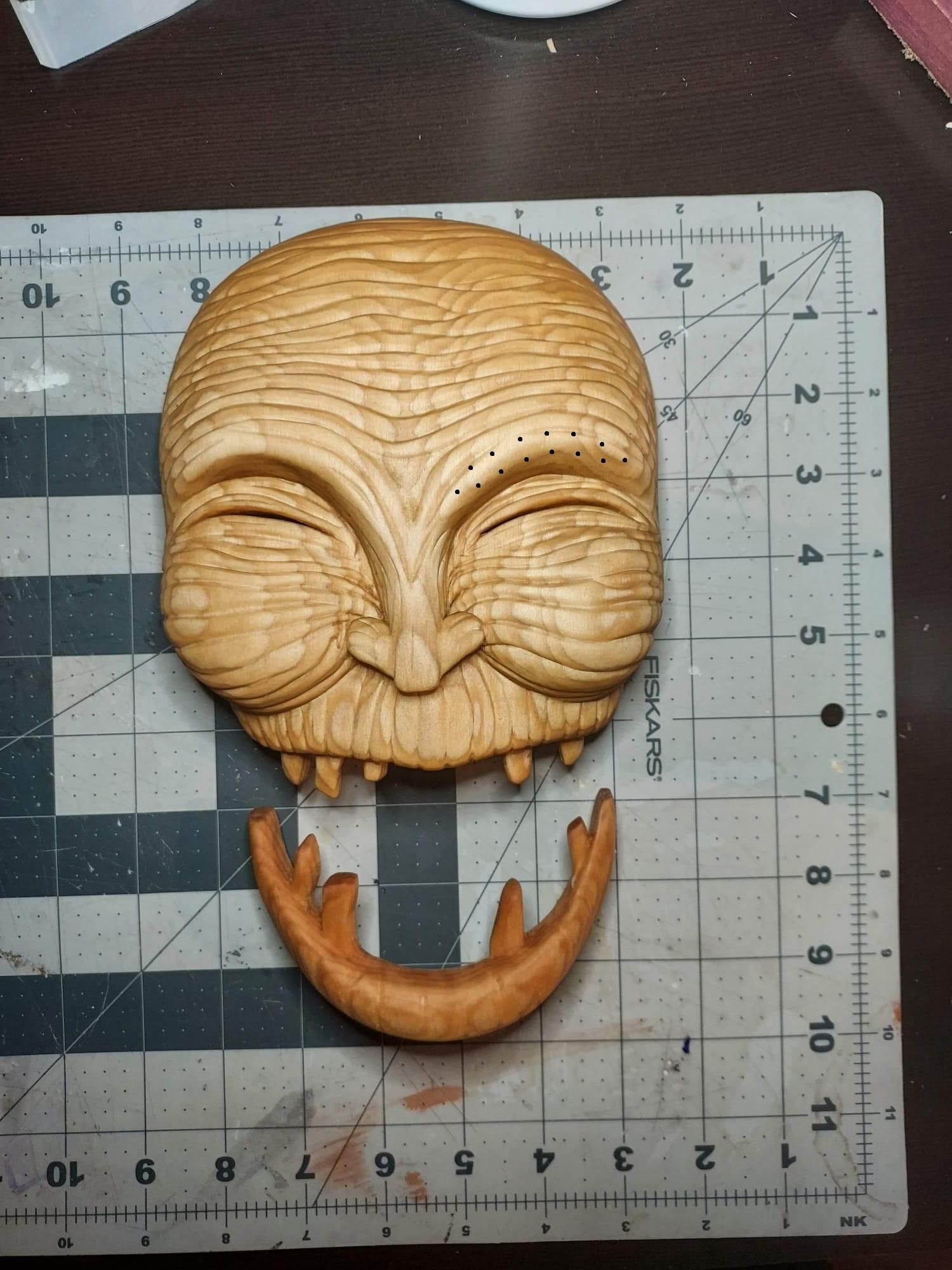 Getting Started With Traditional Wood Carving and Carving a Mask : 10 ...