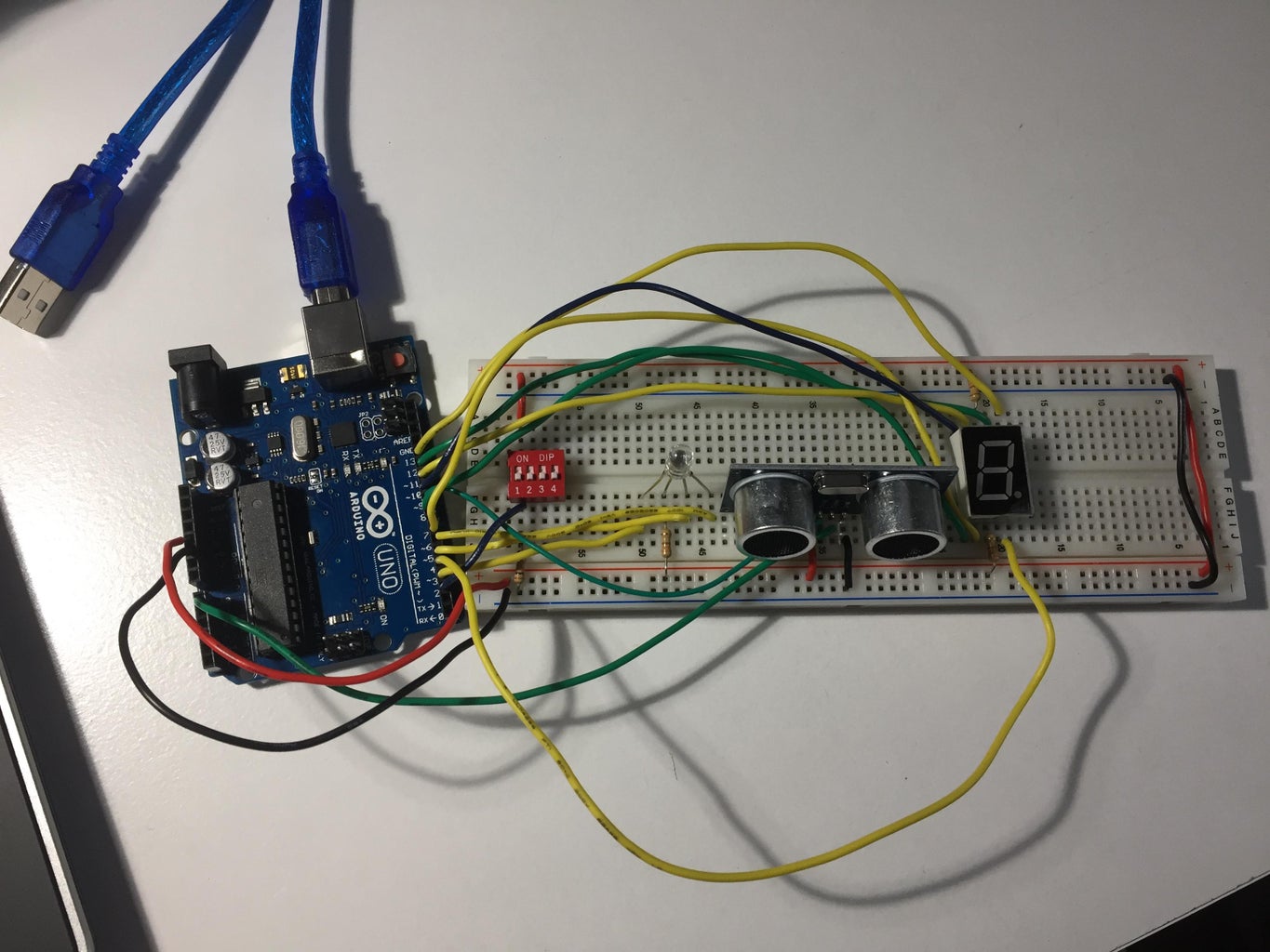 Arduino Ultrasonic Security System 5 Steps Instructables