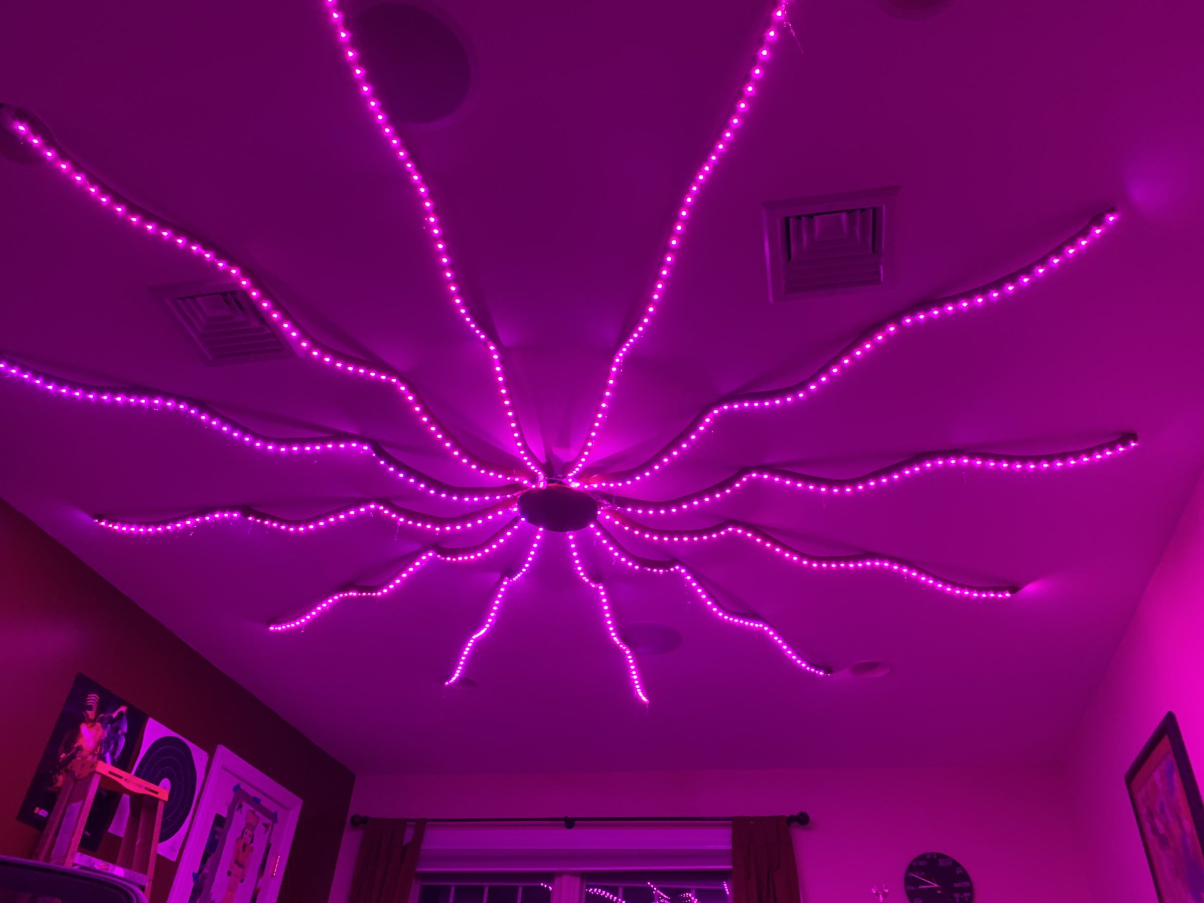 RGB Sunburst Ceiling Light : 11 Steps (with Pictures) - Instructables