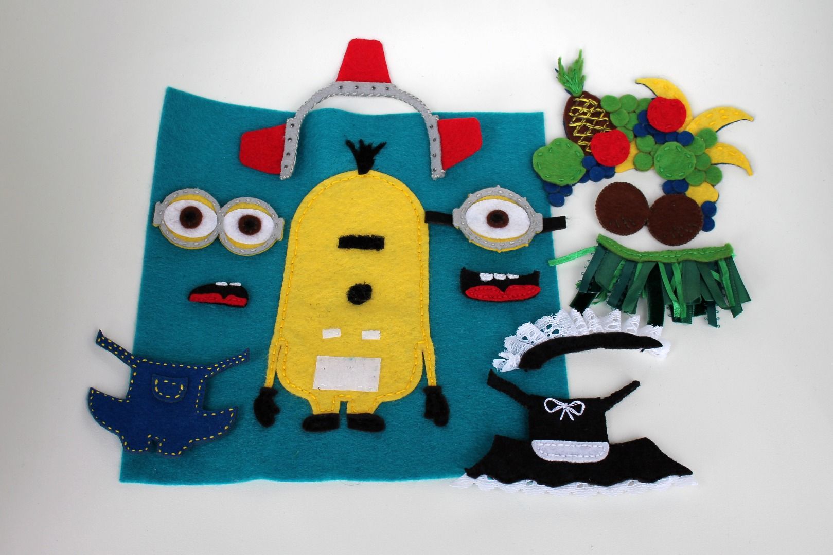 Felt Minion Dress Up Game : 4 Steps (with Pictures) - Instructables