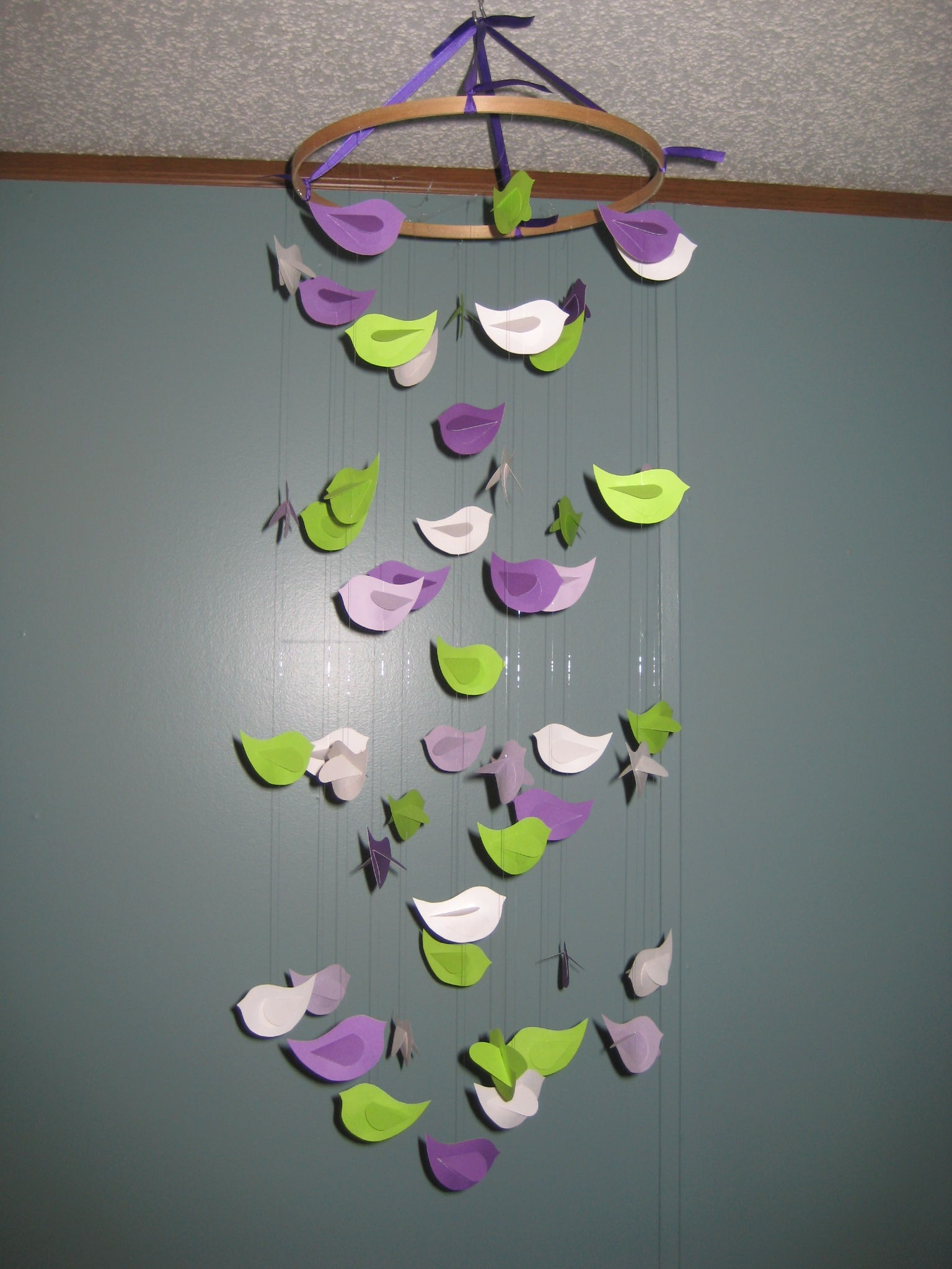 Paper Bird Mobile : 7 Steps - Instructables